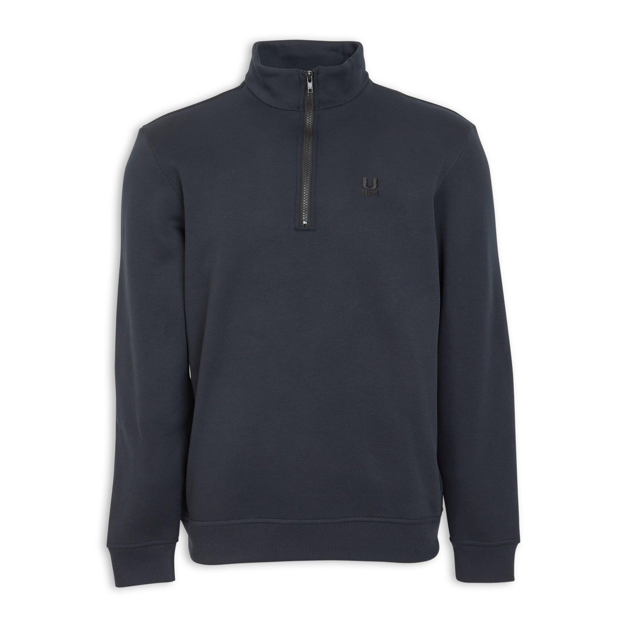 Navy Sweat Top (3142047) | UZZI