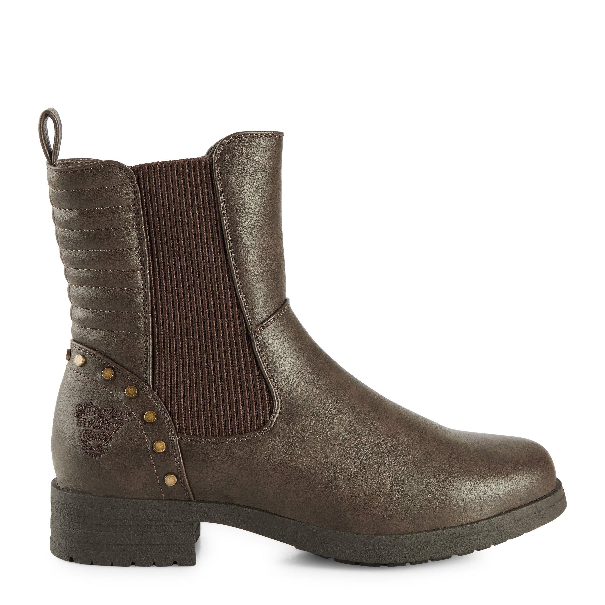 Brown Biker Boot (3142106) | Ginger Mary