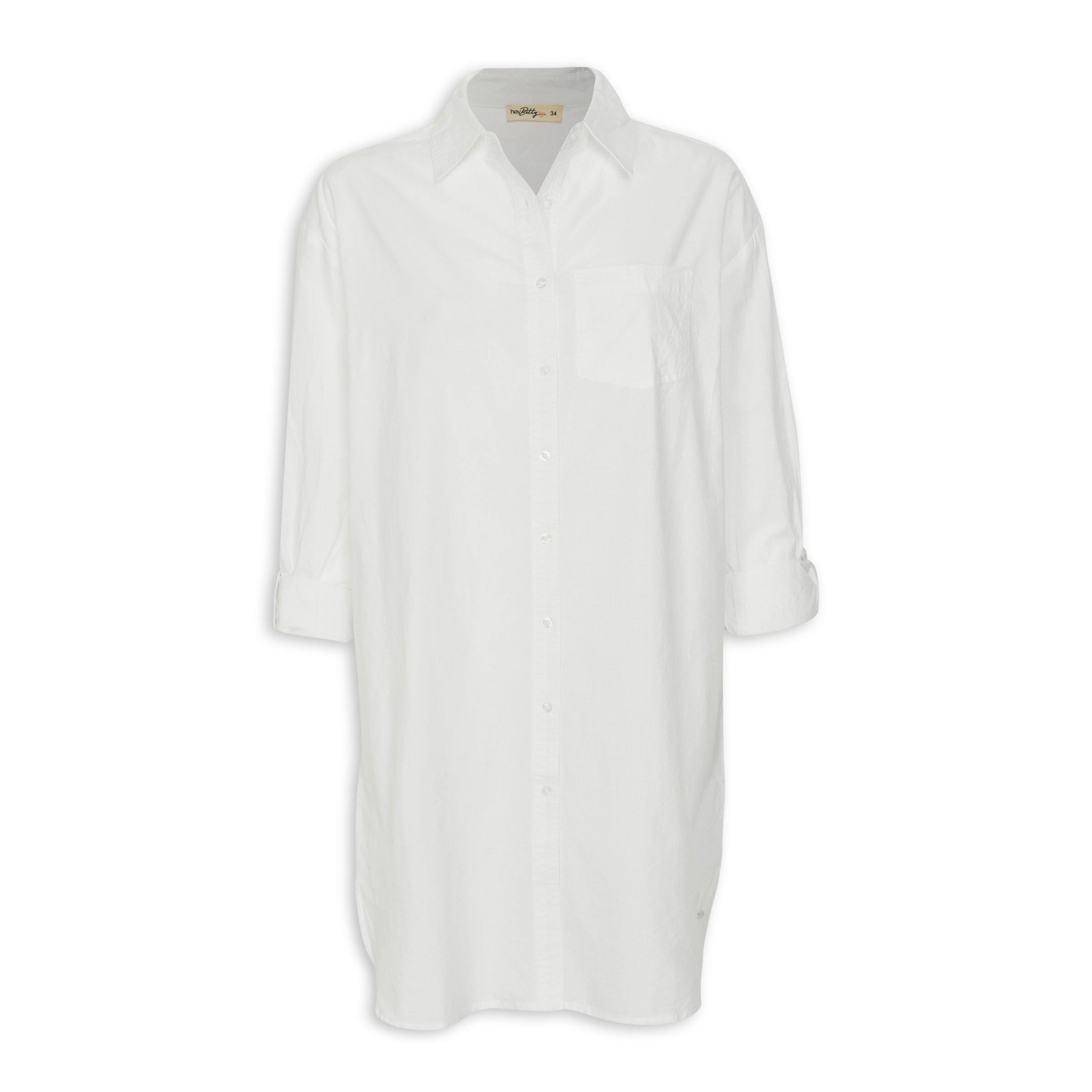 White Shirt Dress (3142156) | Hey Betty