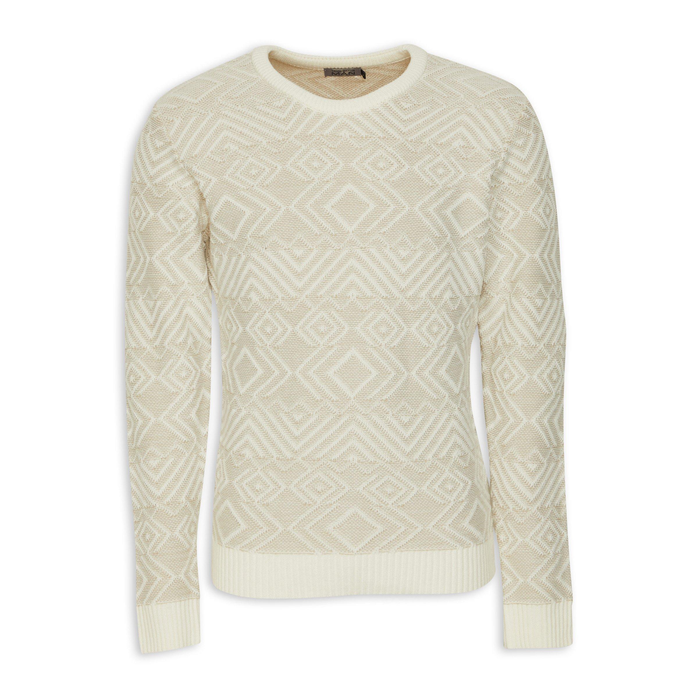 Stone Patterned Jersey (3142190) | Truworths Man