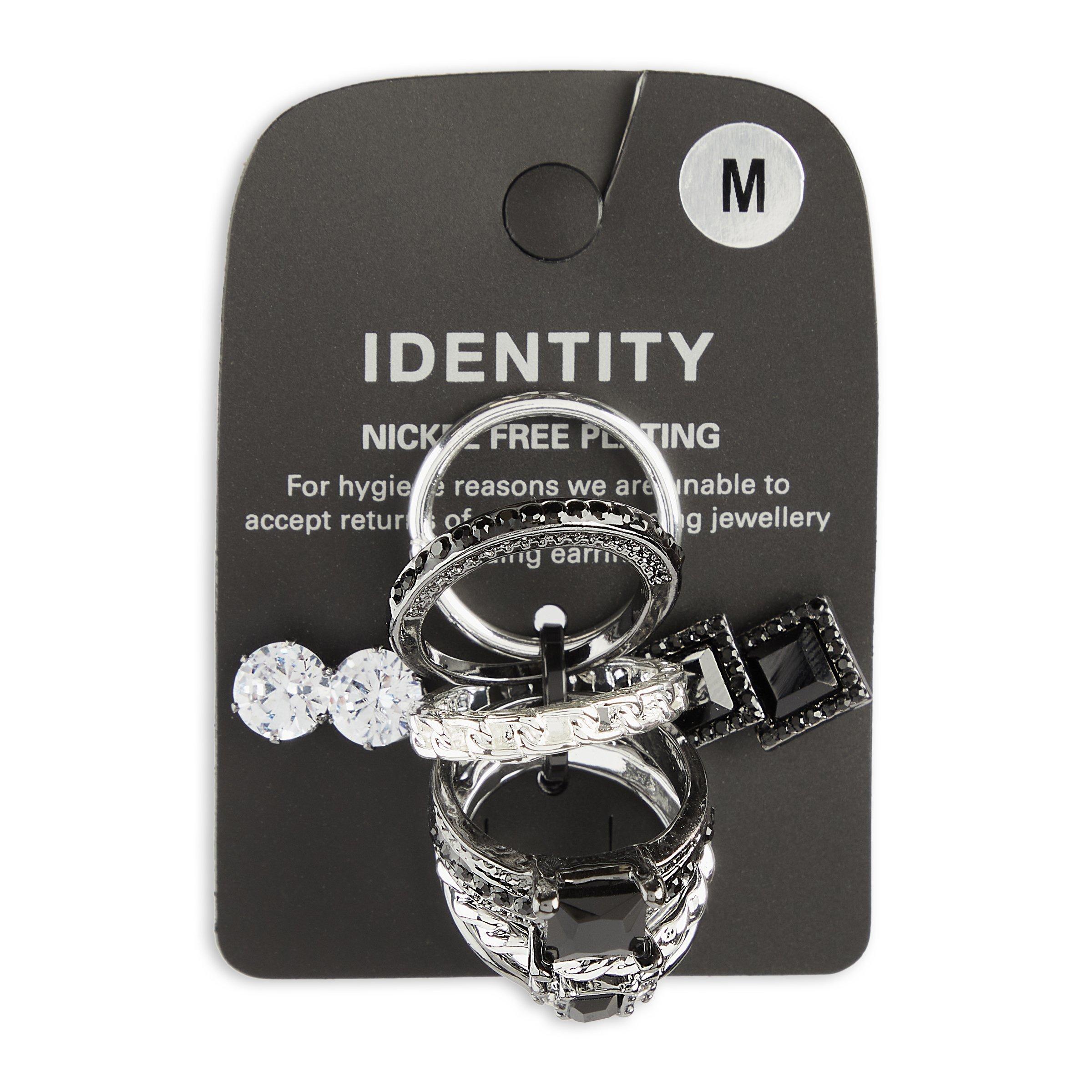 Silver Rings With Earrings (3142249) | Identity