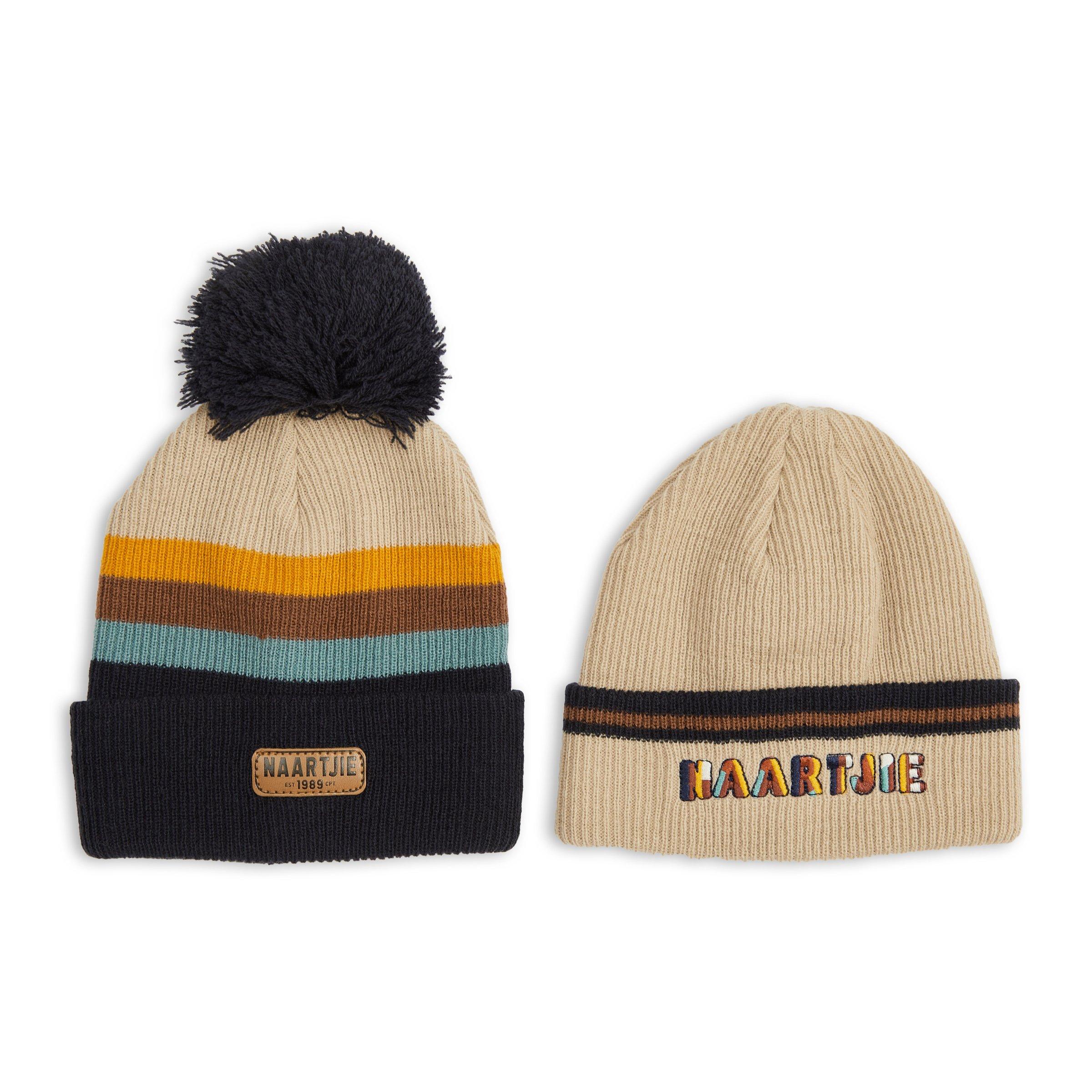 Baby Boys 2-pack Beanies (3142308) | Naartjie