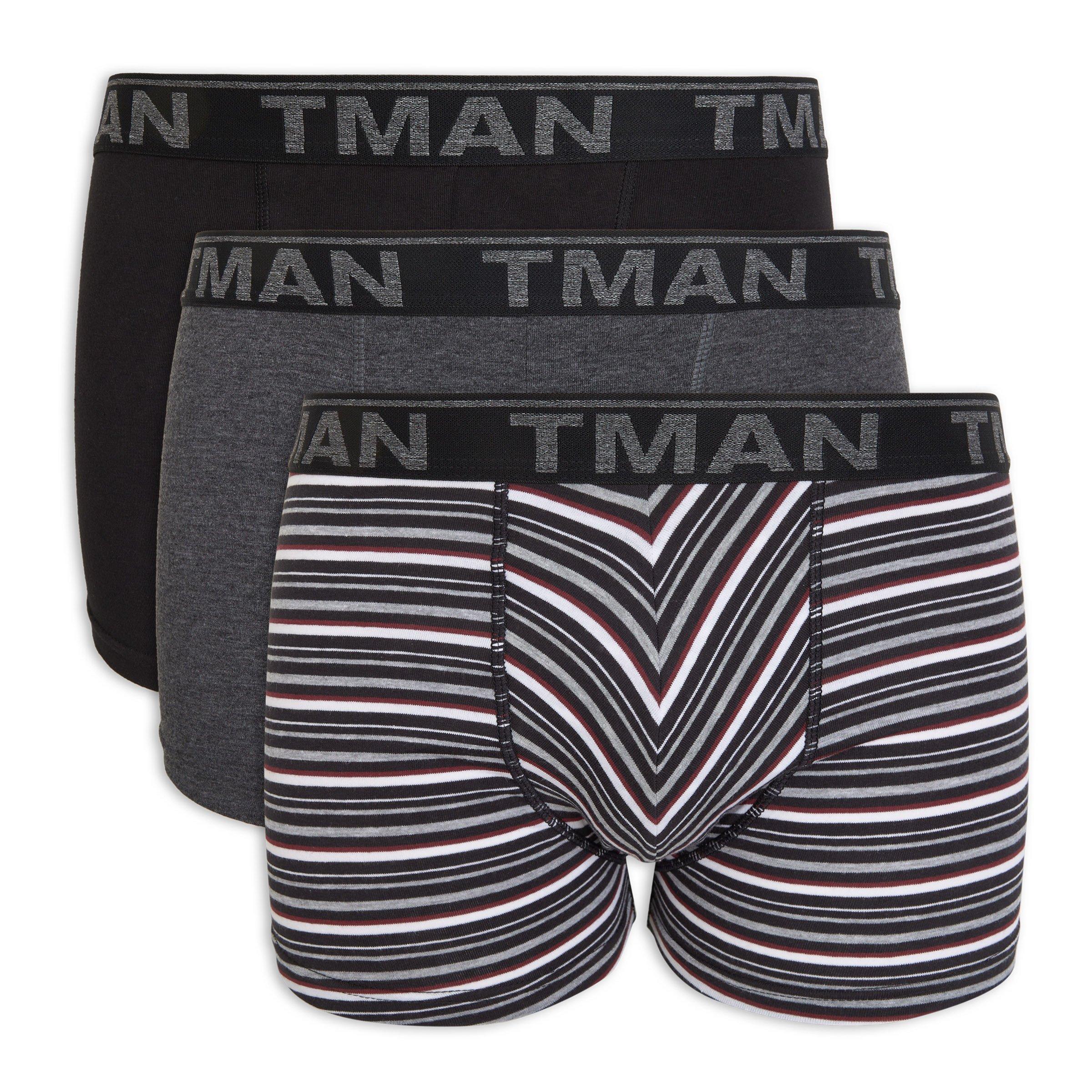 3-pack Cut & Sew Briefs (3142399) | Truworths Man