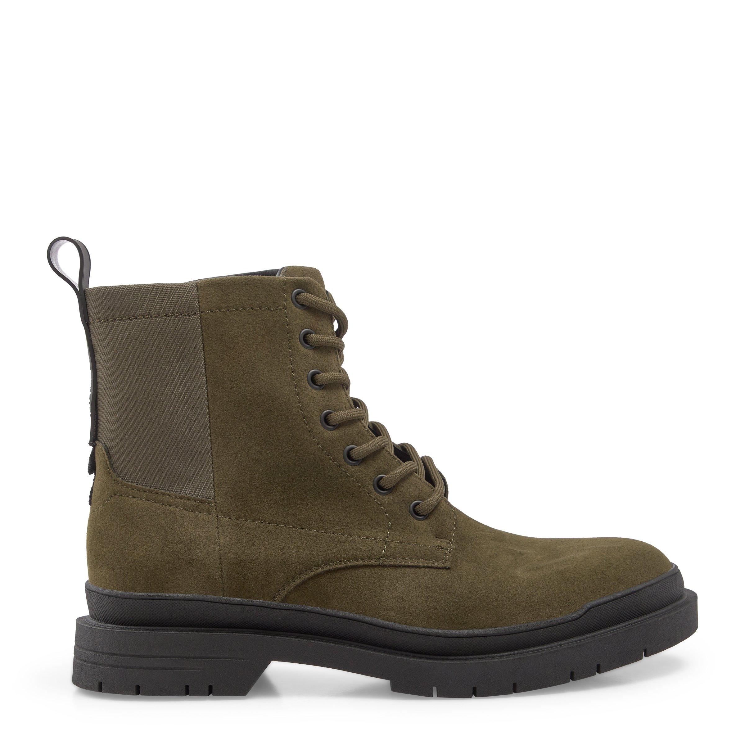 Green Suede Military Boot (3142707) | Daniel Hechter