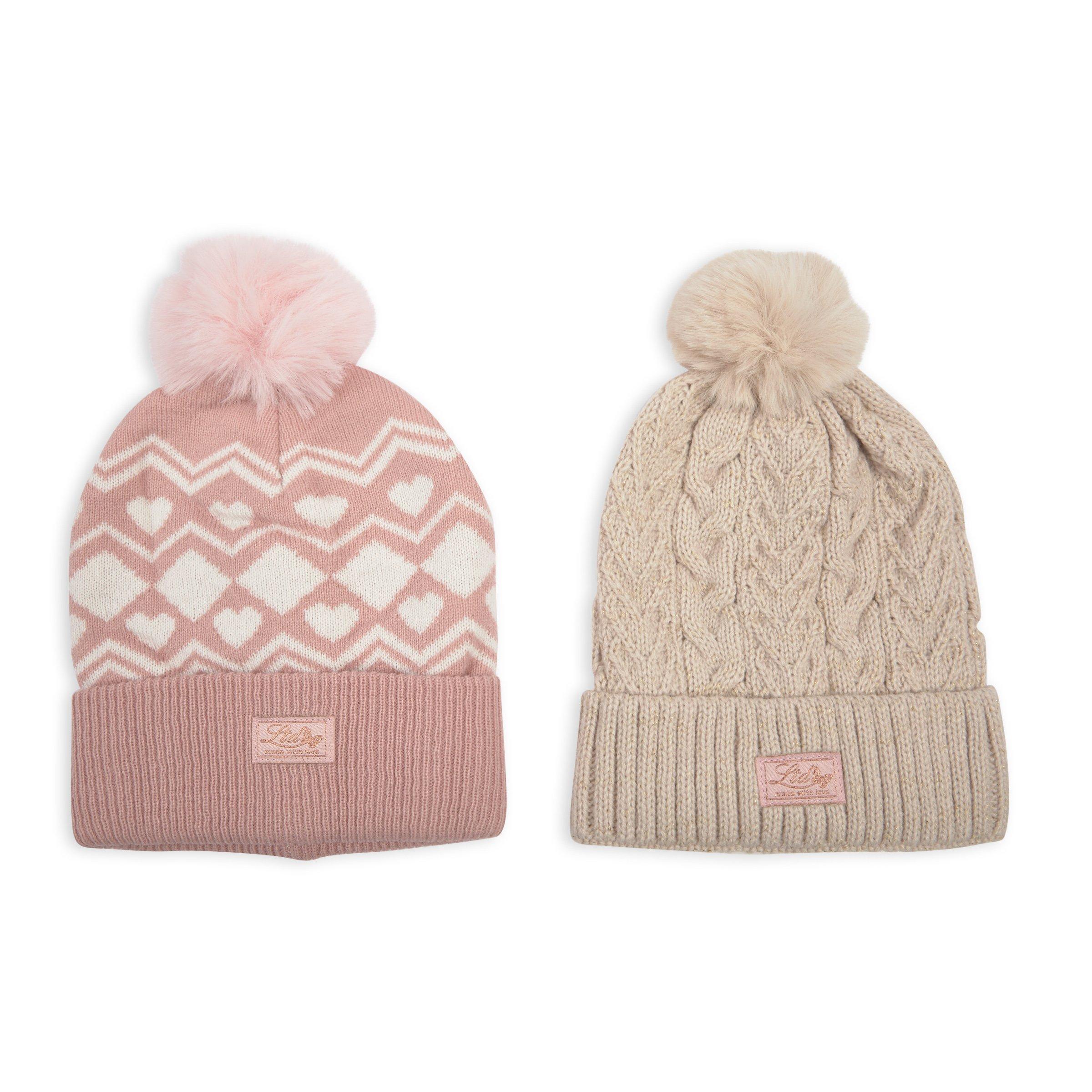 Kid Girls 2-pack Beanies (3142757) | LTD Kids