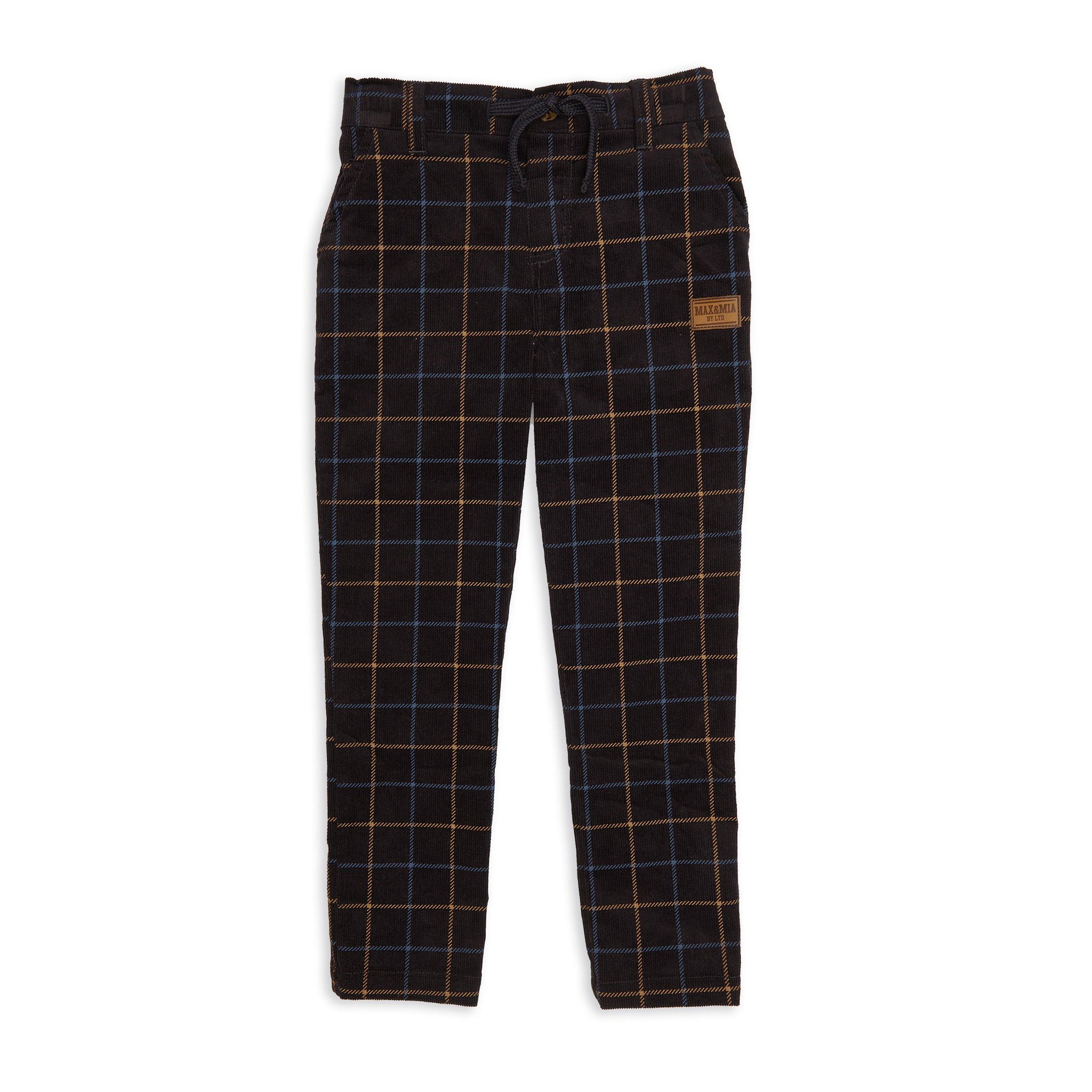 Kid Boys Check Pants (3142885) | Max & Mia