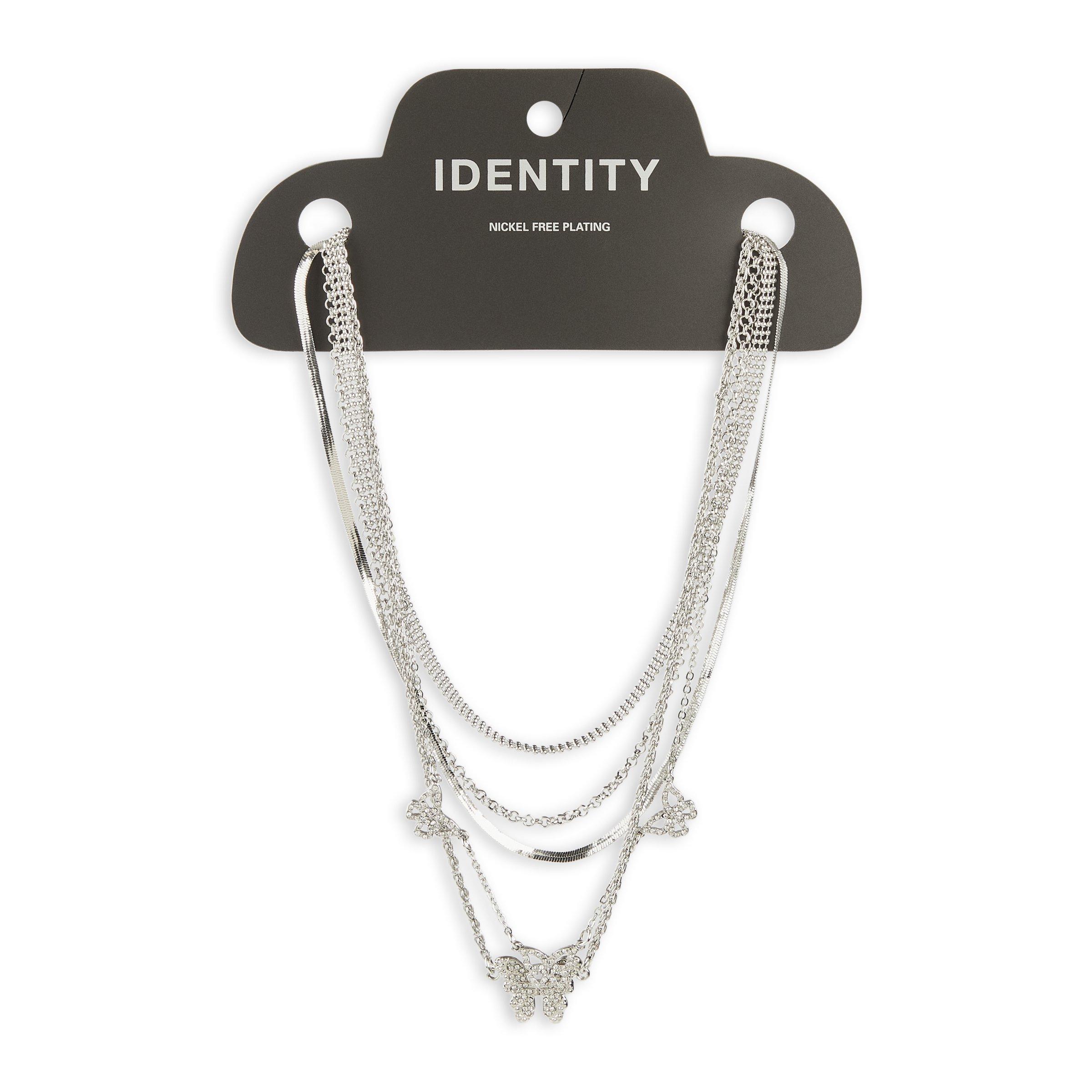 5-pack Silver Necklace (3142982) | Identity