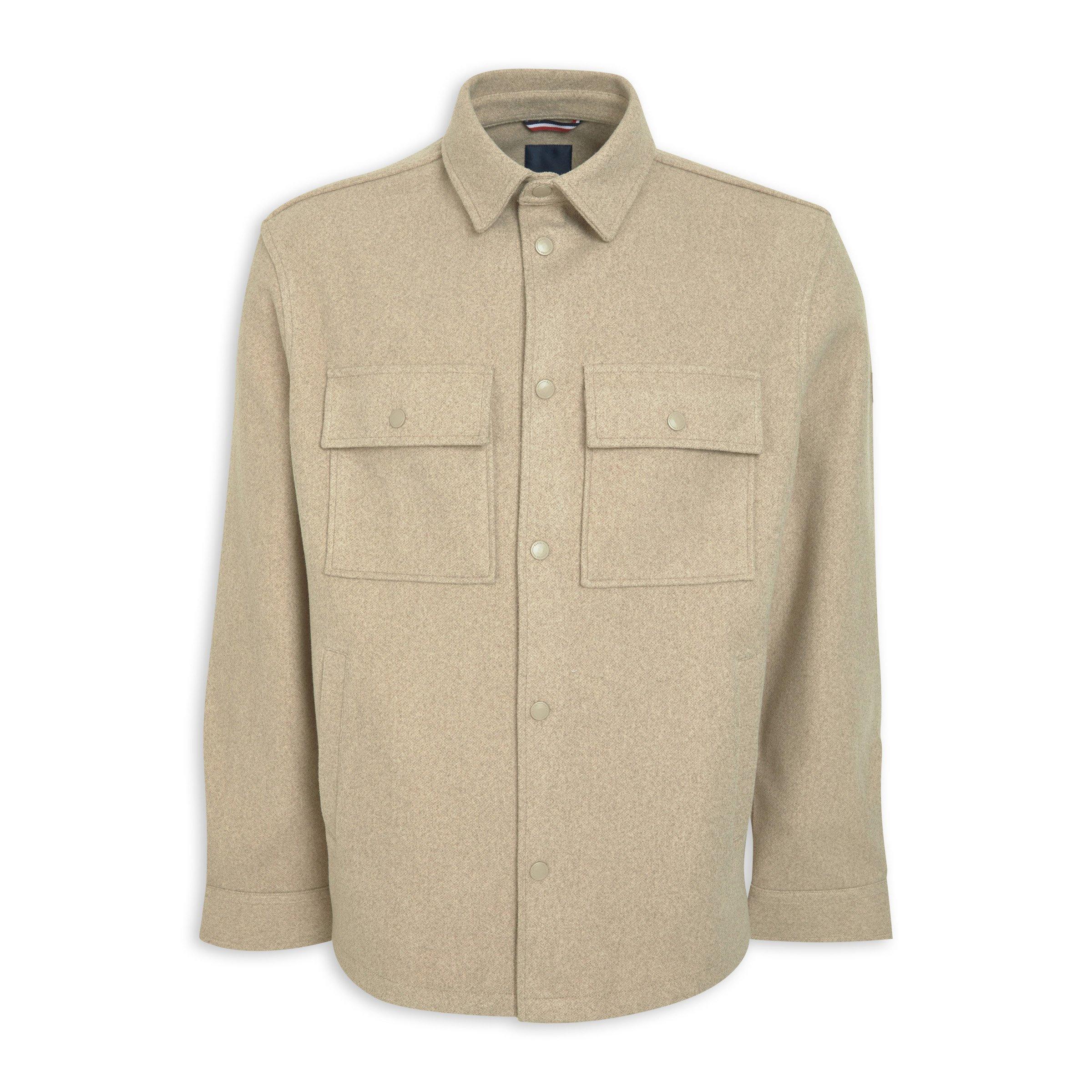 Stone Melton Shacket (3143176) | Daniel Hechter