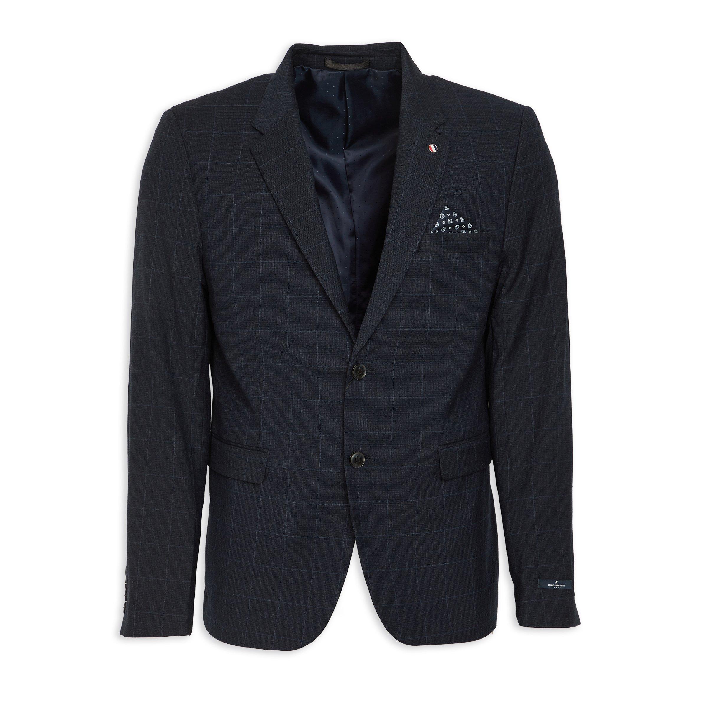 Navy Check Blazer (3143242) | Daniel Hechter