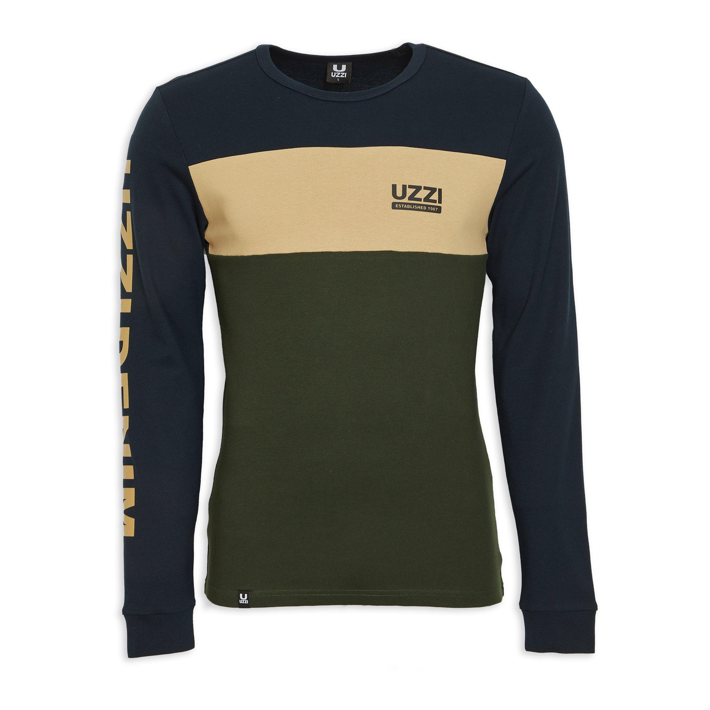 Colourblocked Long Sleeve T-shirt (3143367) | UZZI