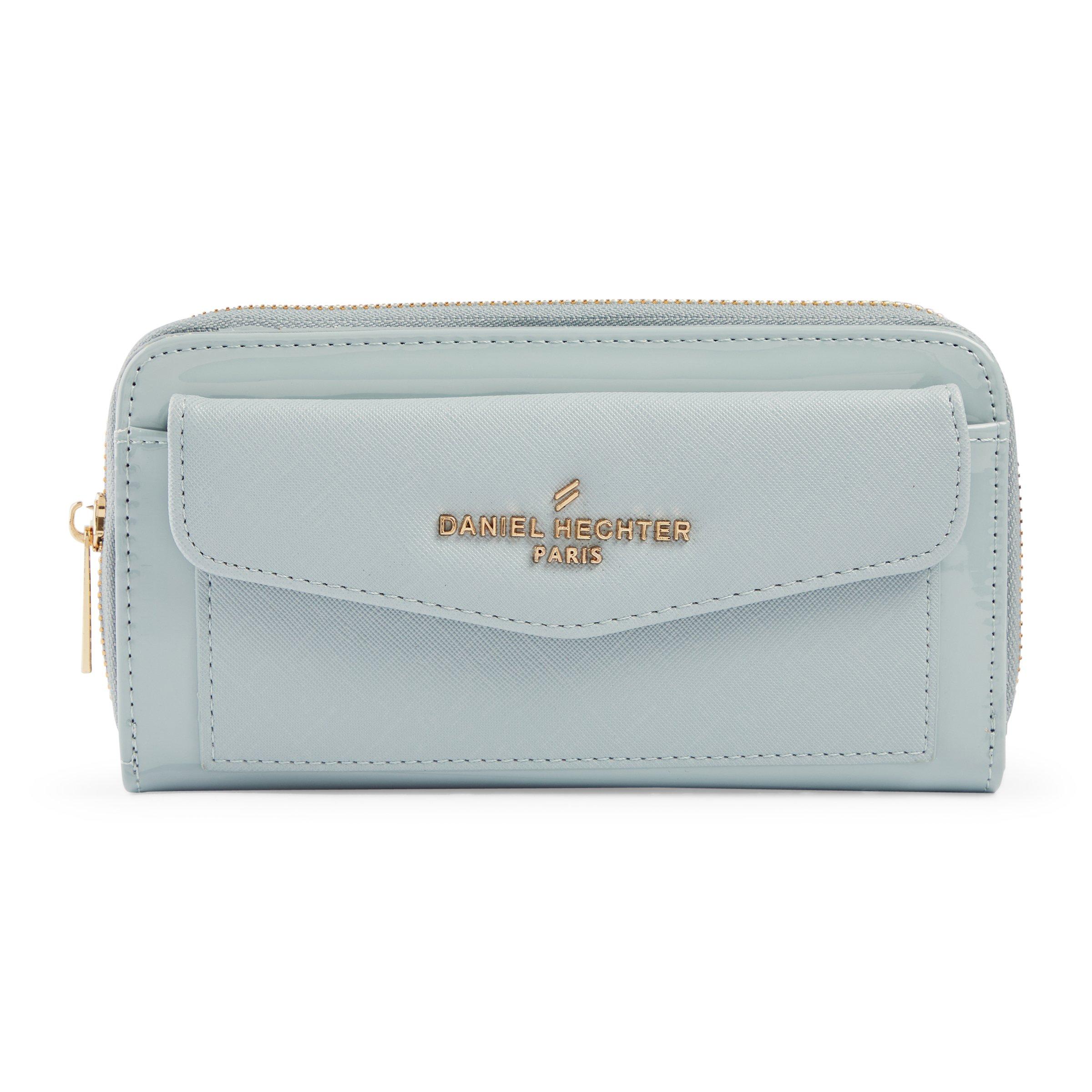 Pale Blue Zip Around Purse (3143370) | Daniel Hechter