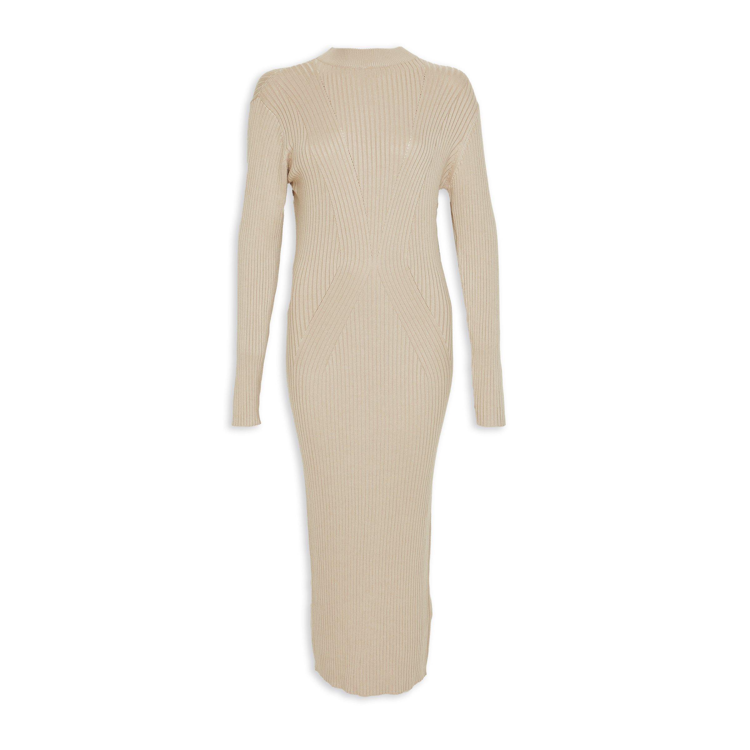 Beige Bodycon Knit Dress (3143465) | Inwear