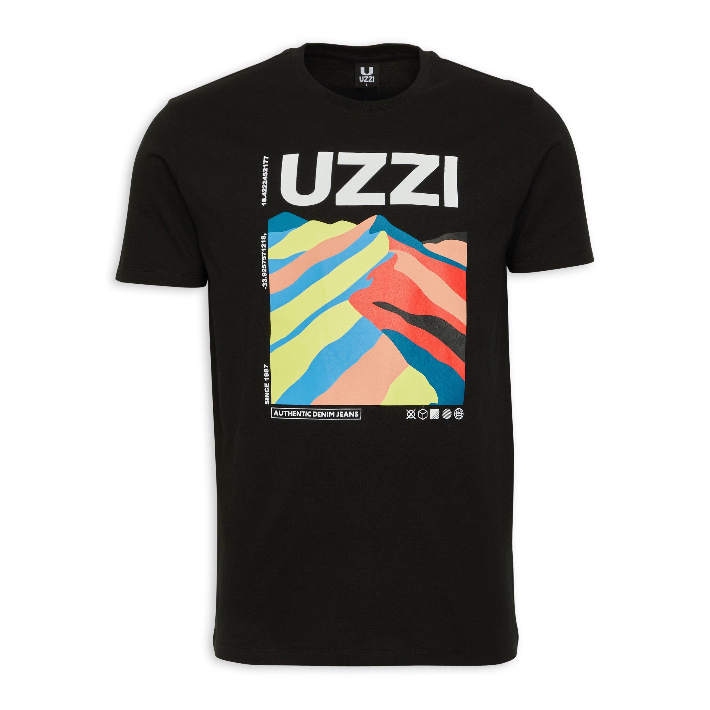 Black Branded T-shirt (3143494) | UZZI