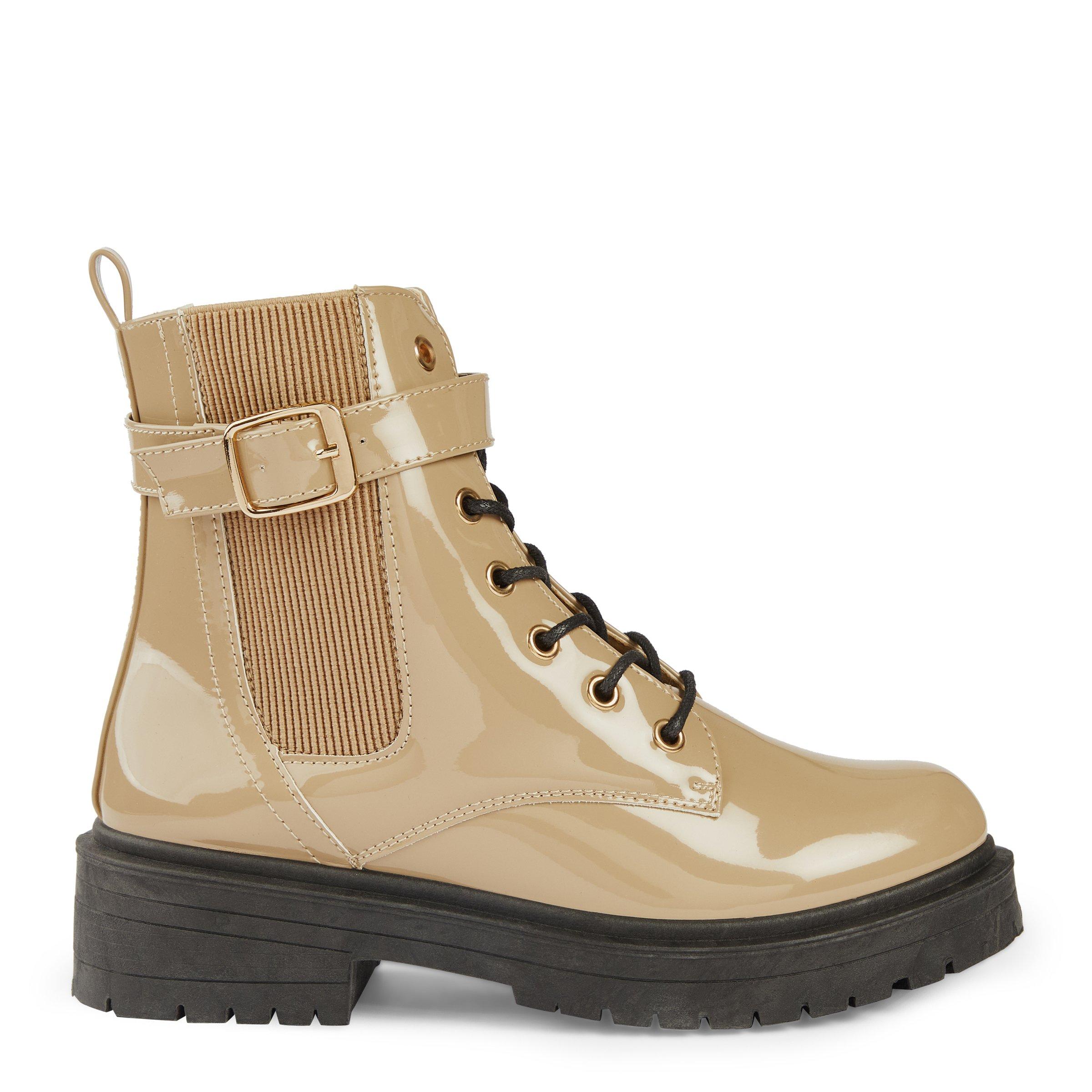 Beige Military Boots (3143633) | Identity