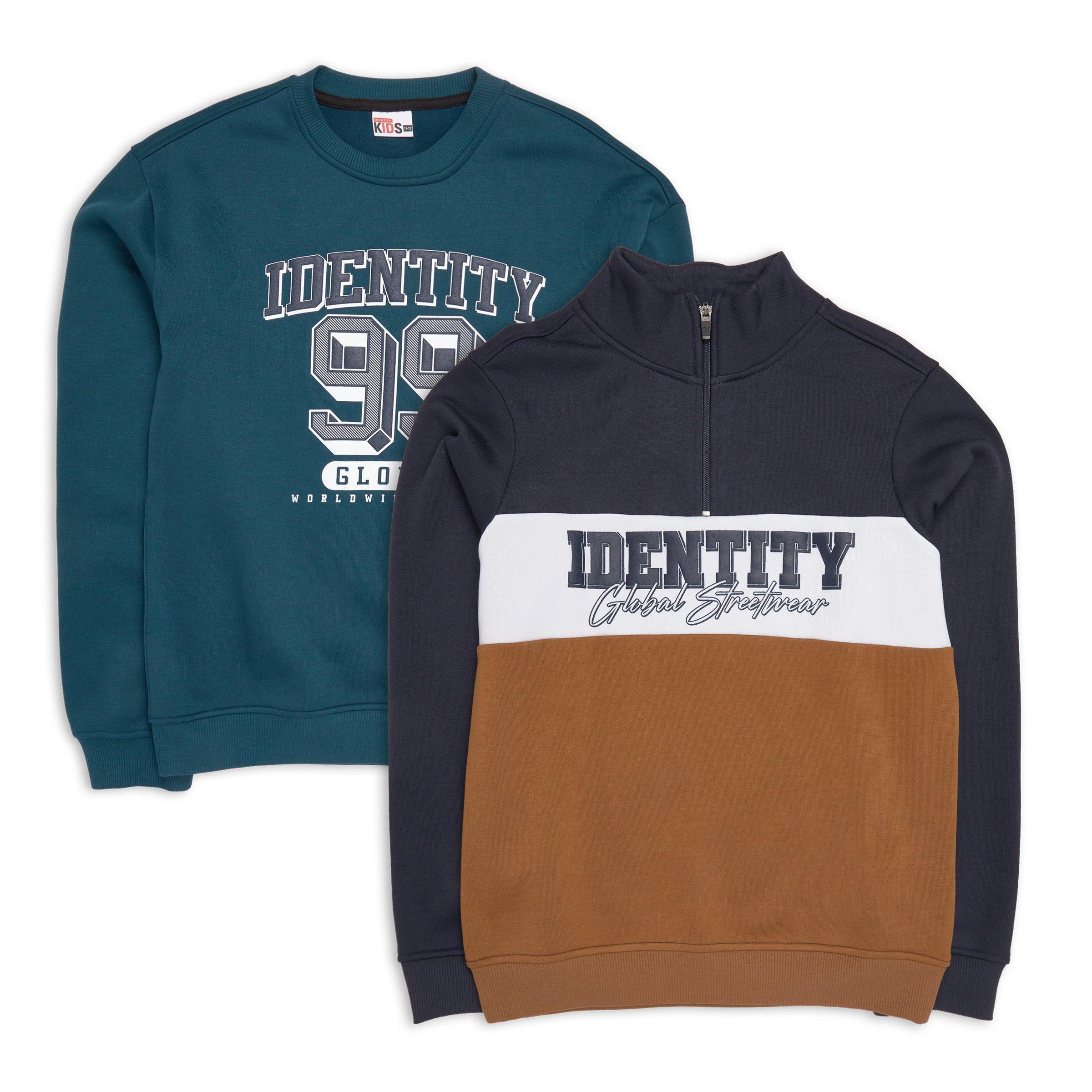 2-pack Boys Sweat Tops (3143636) | Identity