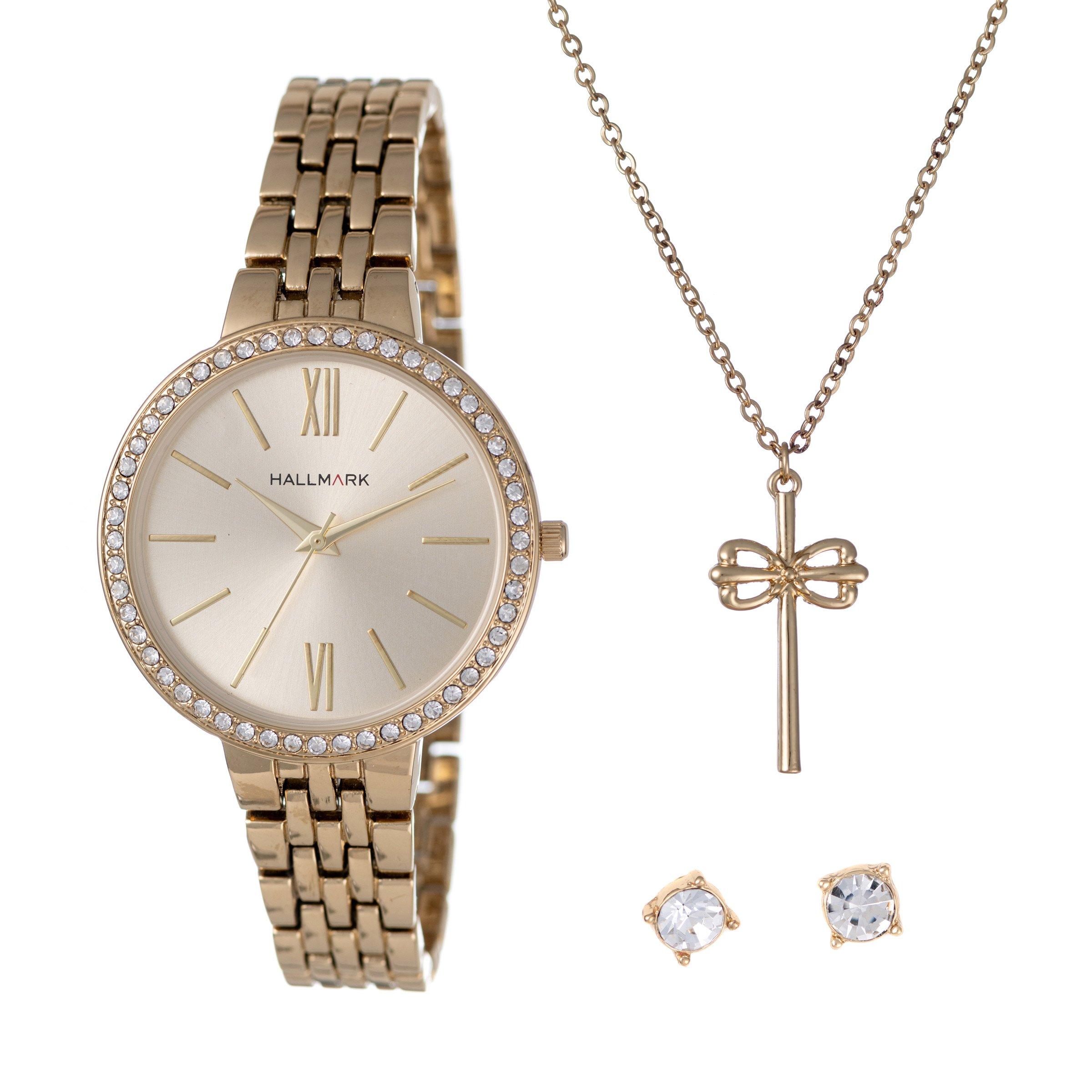Gold Plated Metal Watch 3piece Set (3143717) | Hallmark