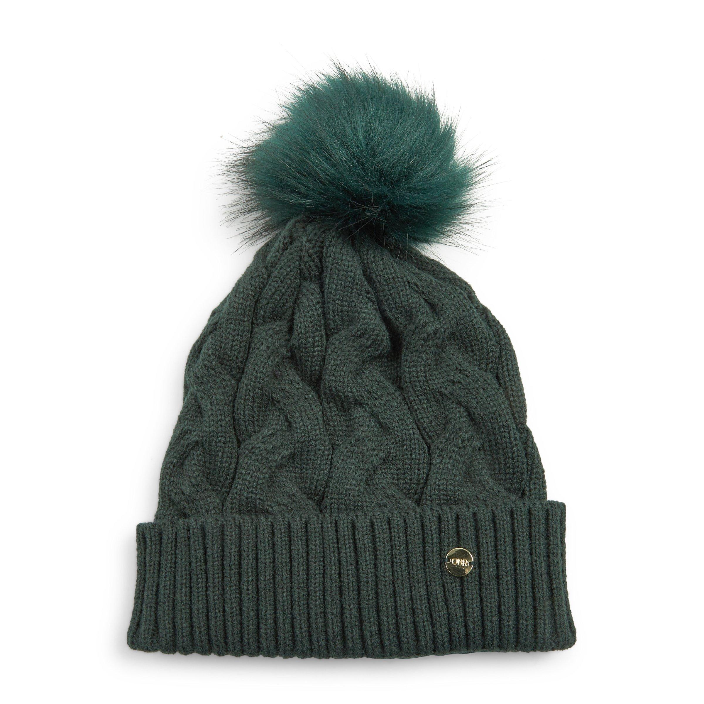Emerald Green Beanie with Pom-Pom (3144116) | OUTBACK RED