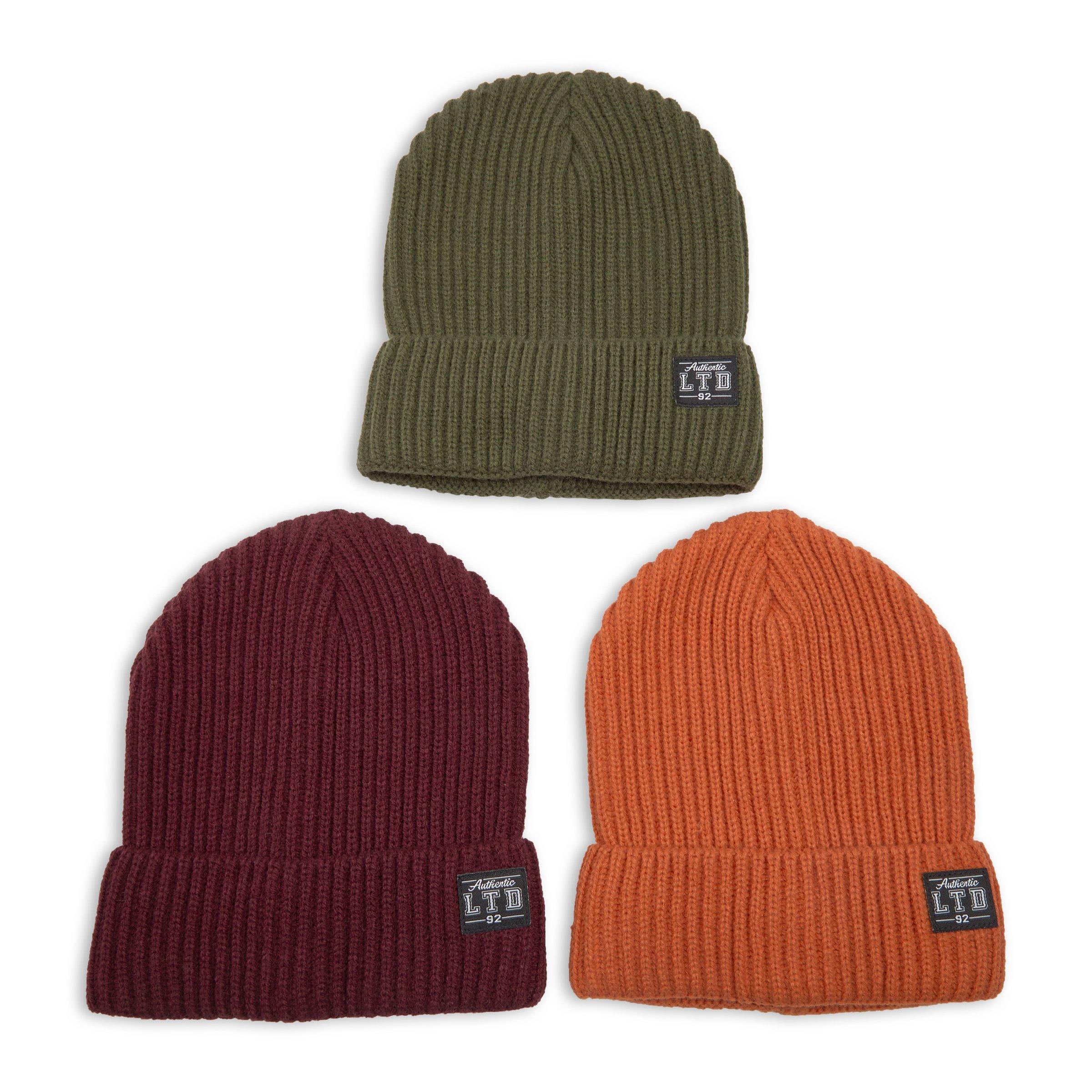 Kid Boys 3-pack Beanies (3144962) | LTD Kids
