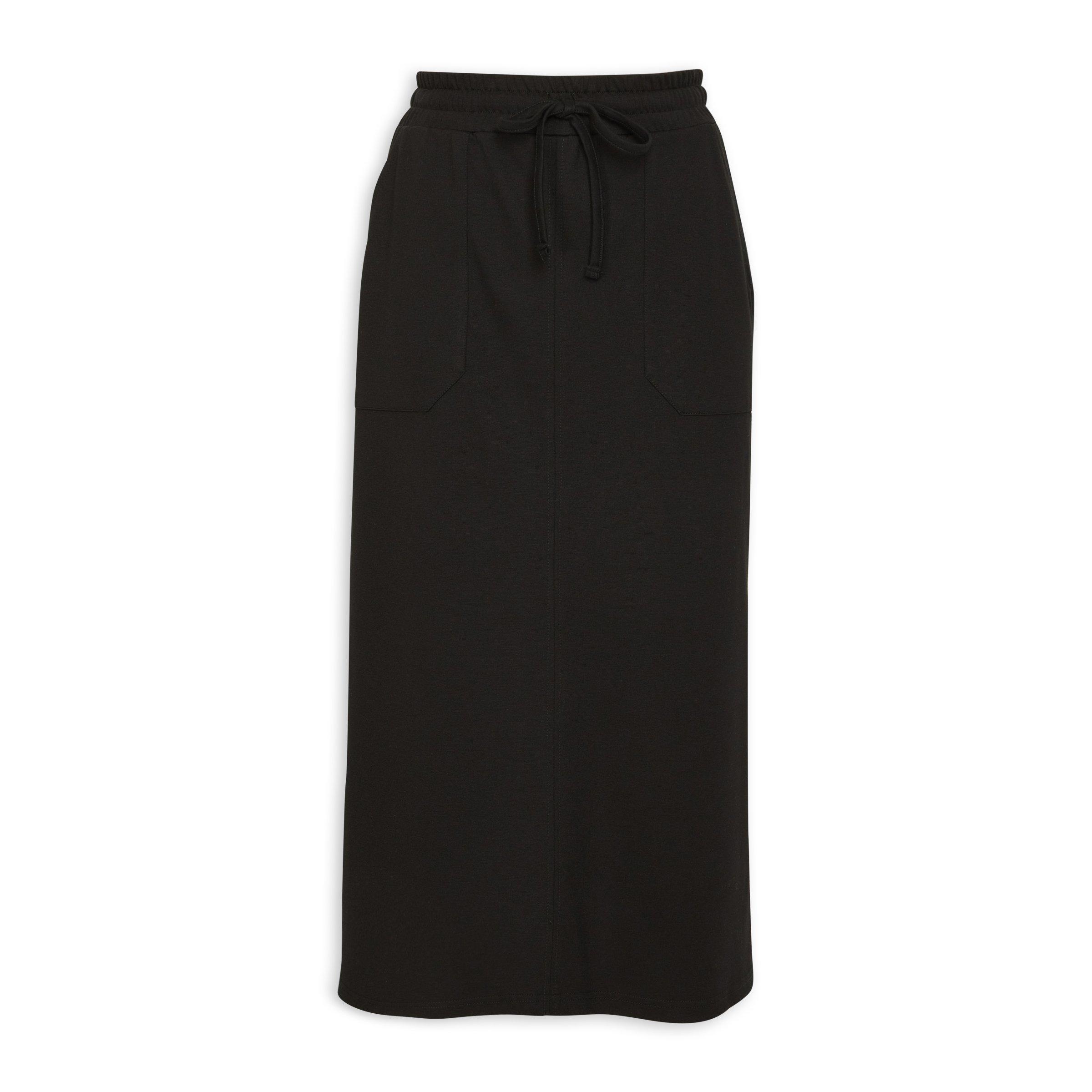 Black Column Skirt (3145066) | Earthaddict
