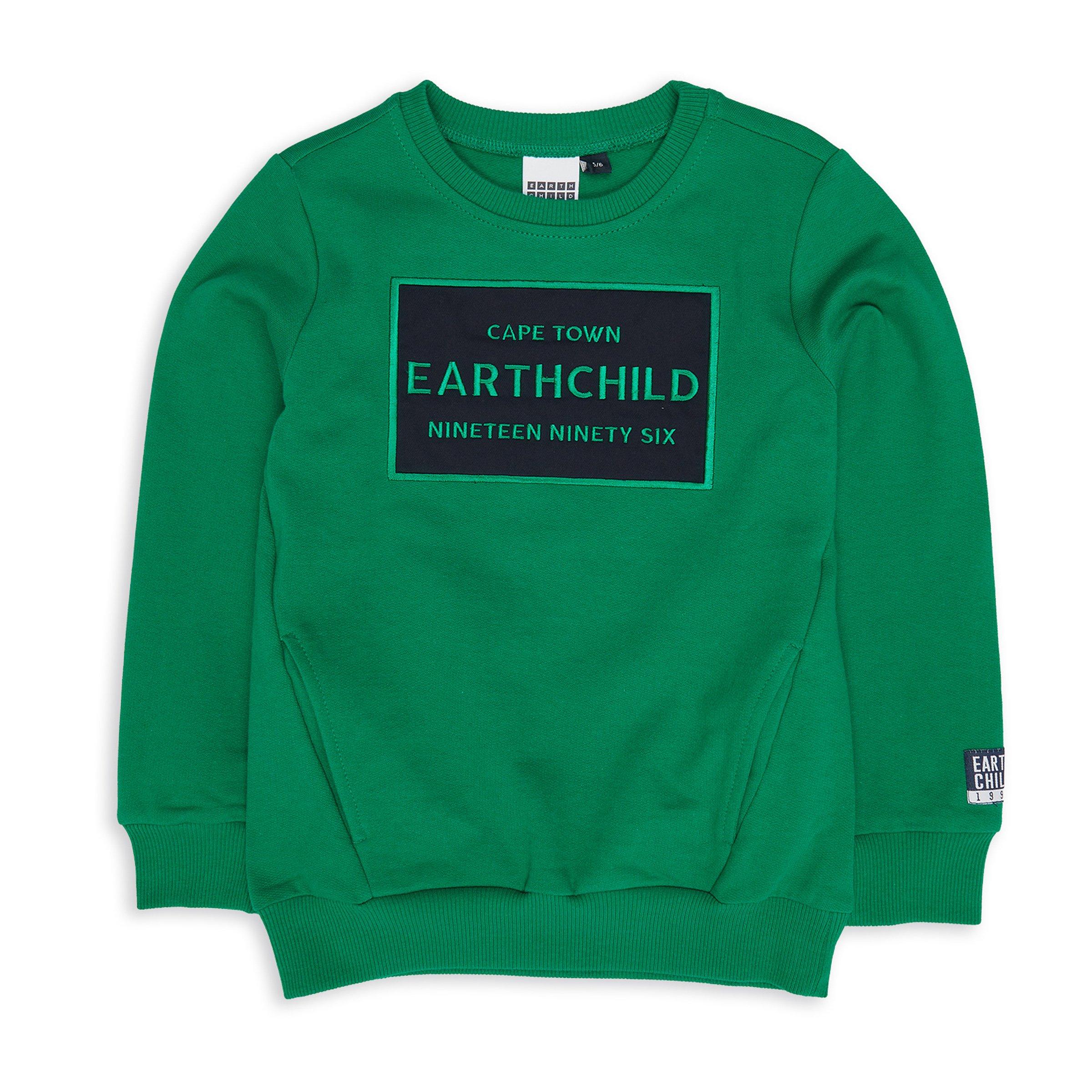 Kid Boys Green Sweat Top (3145219) | Earthchild