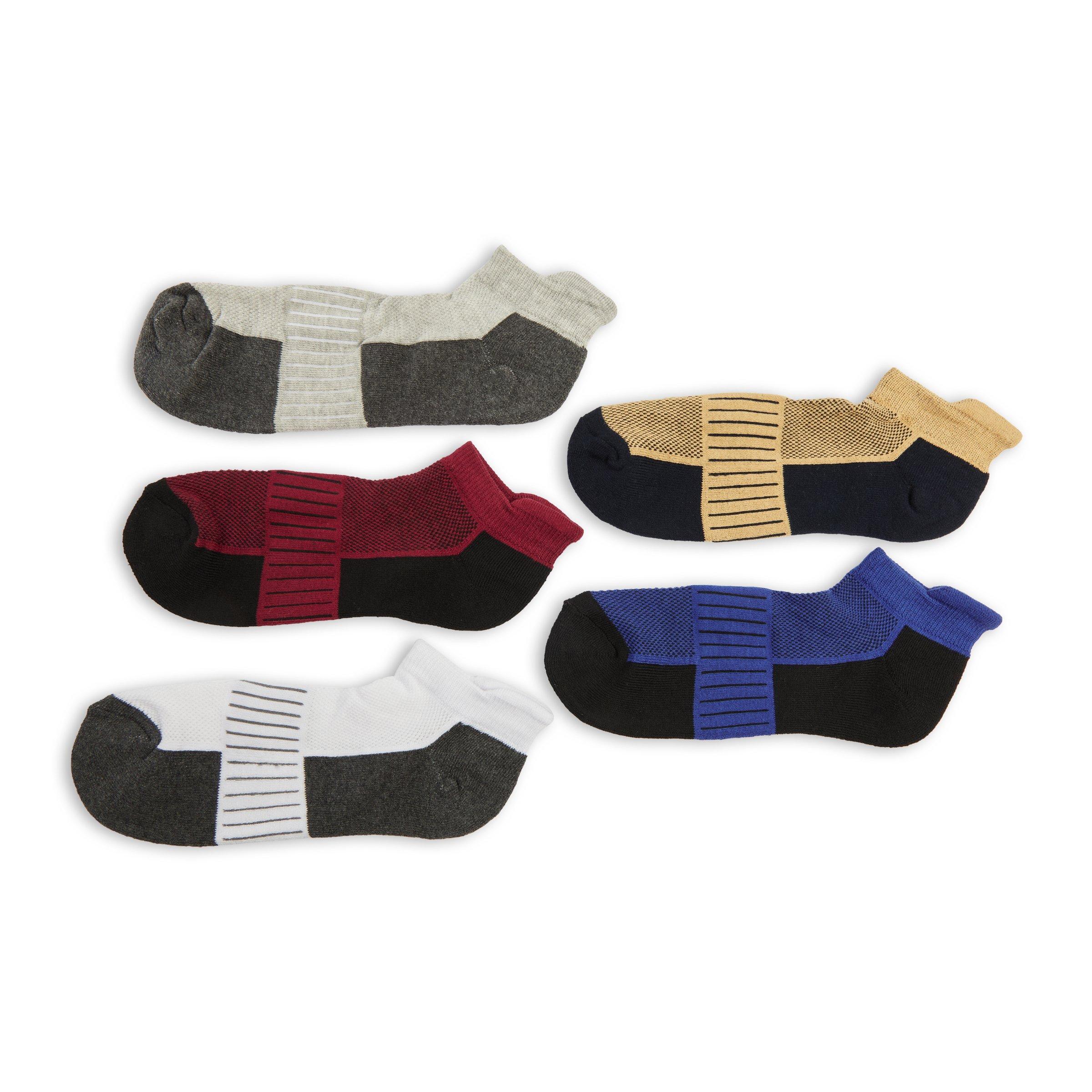 5-pack Trainer Liner Socks (3145390) | UZZI