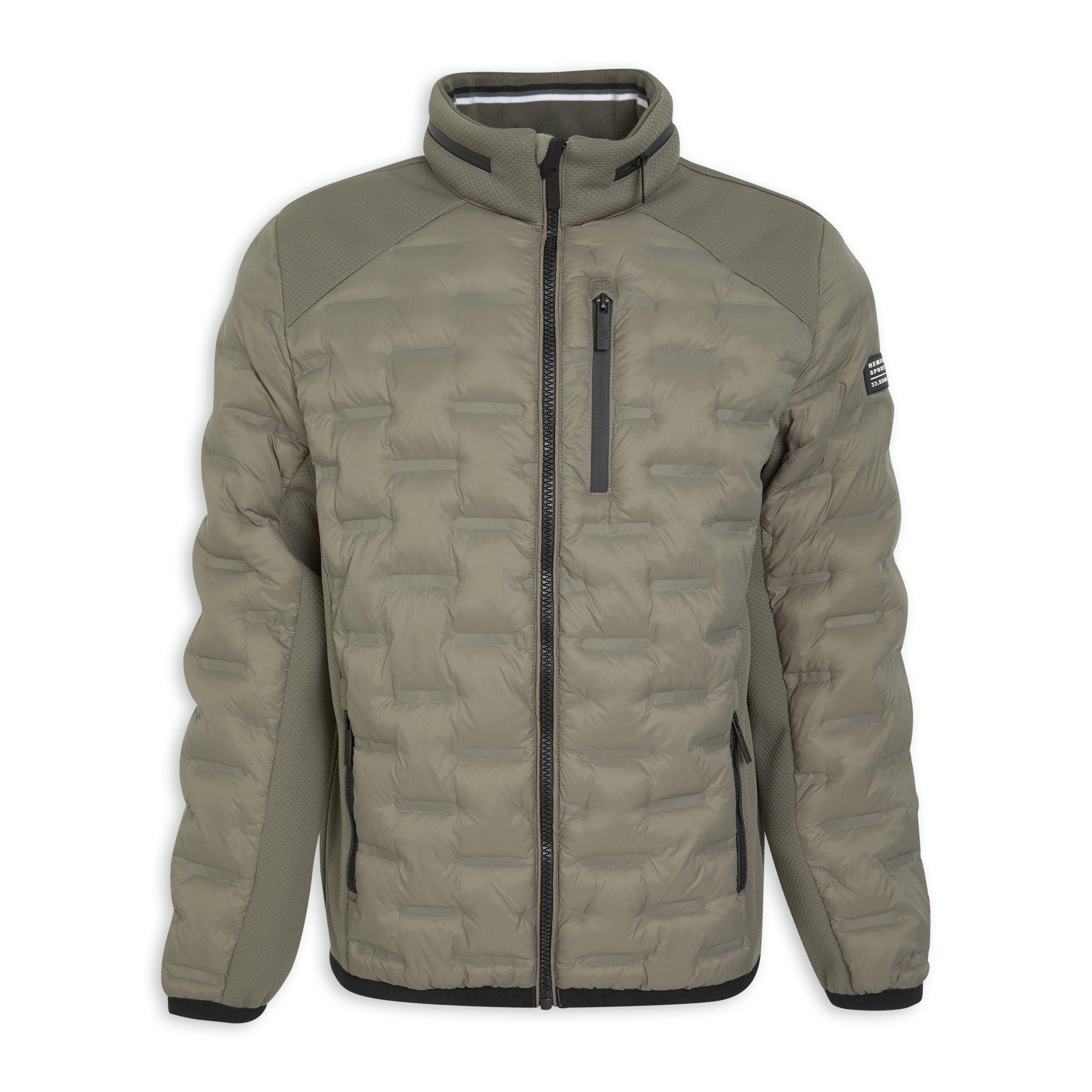 Green Sweat Puffer Jacket (3145709) | Hemisphere Sport
