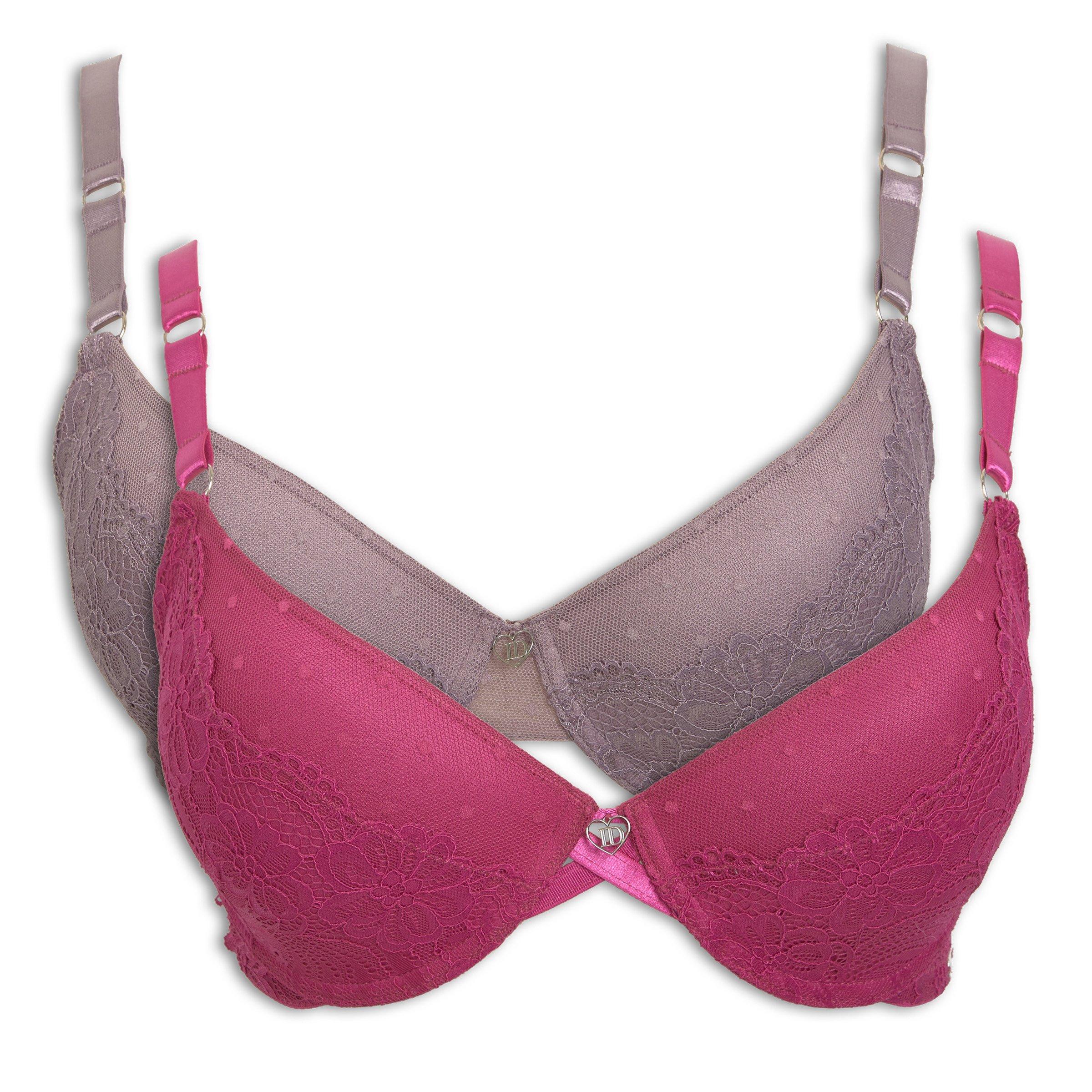 2-pack Padded Plunge Bras (3145739) | Identity