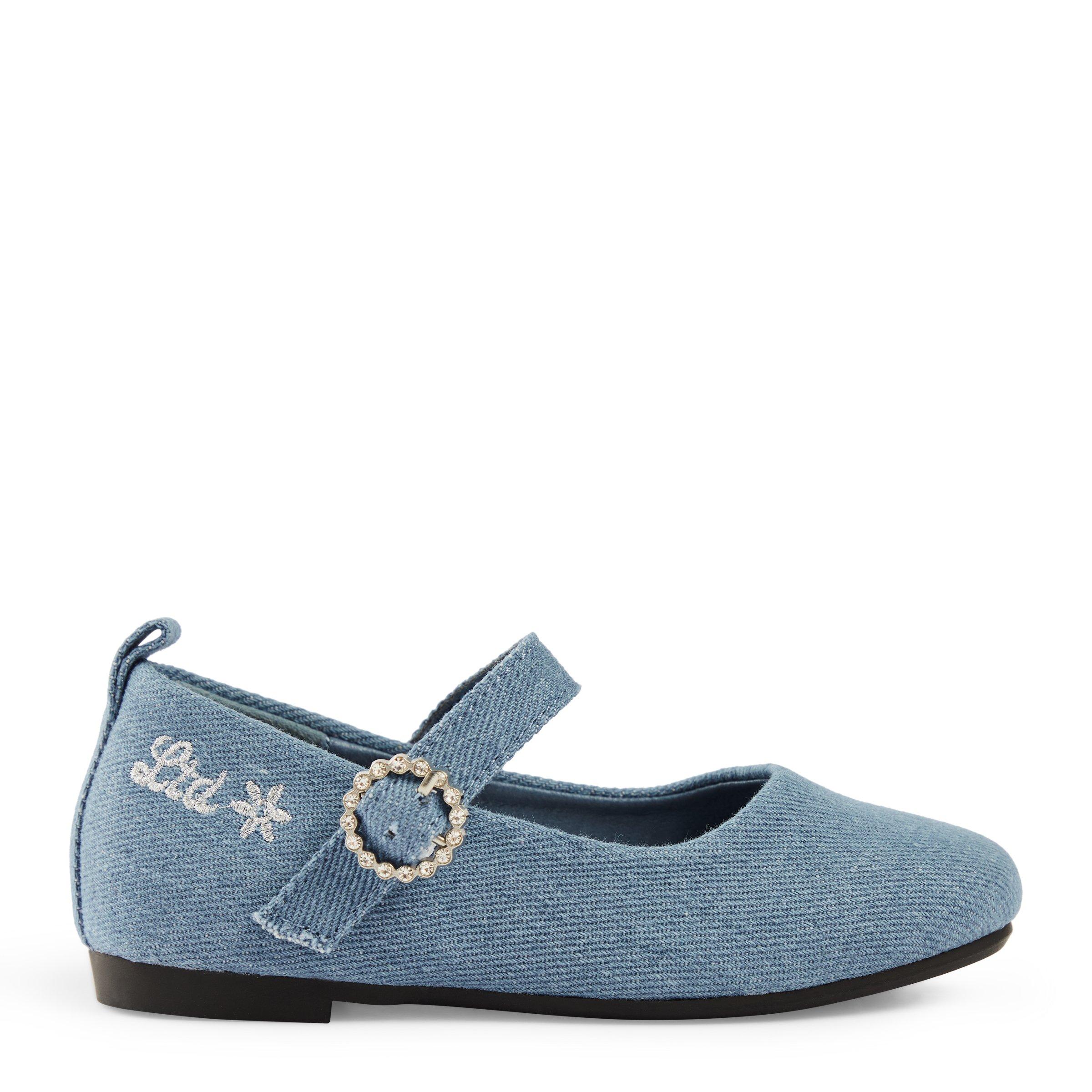 Kid Girls Blue Denim Pumps (3145763) | LTD Kids