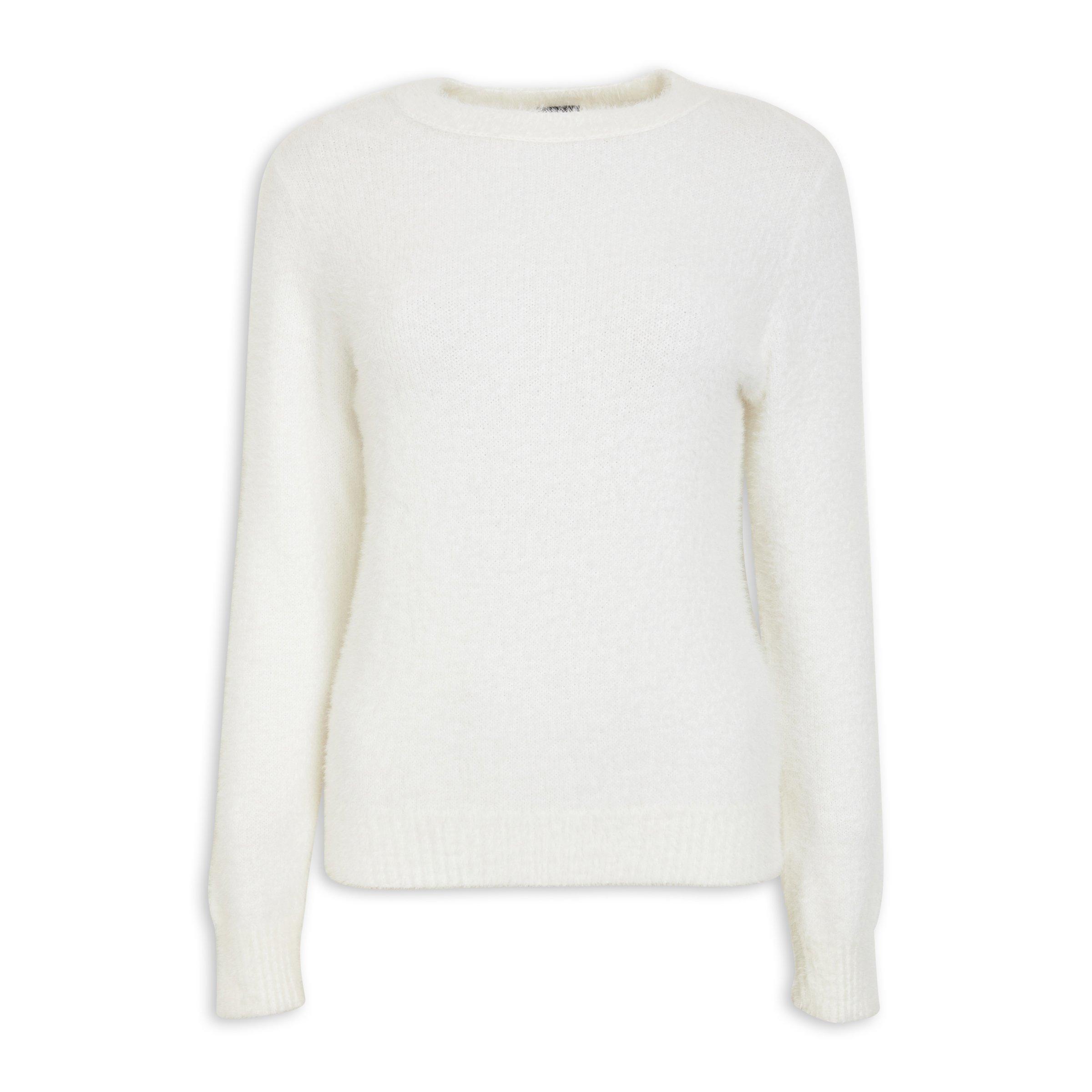 White Fluffy Jersey (3145774) | Identity