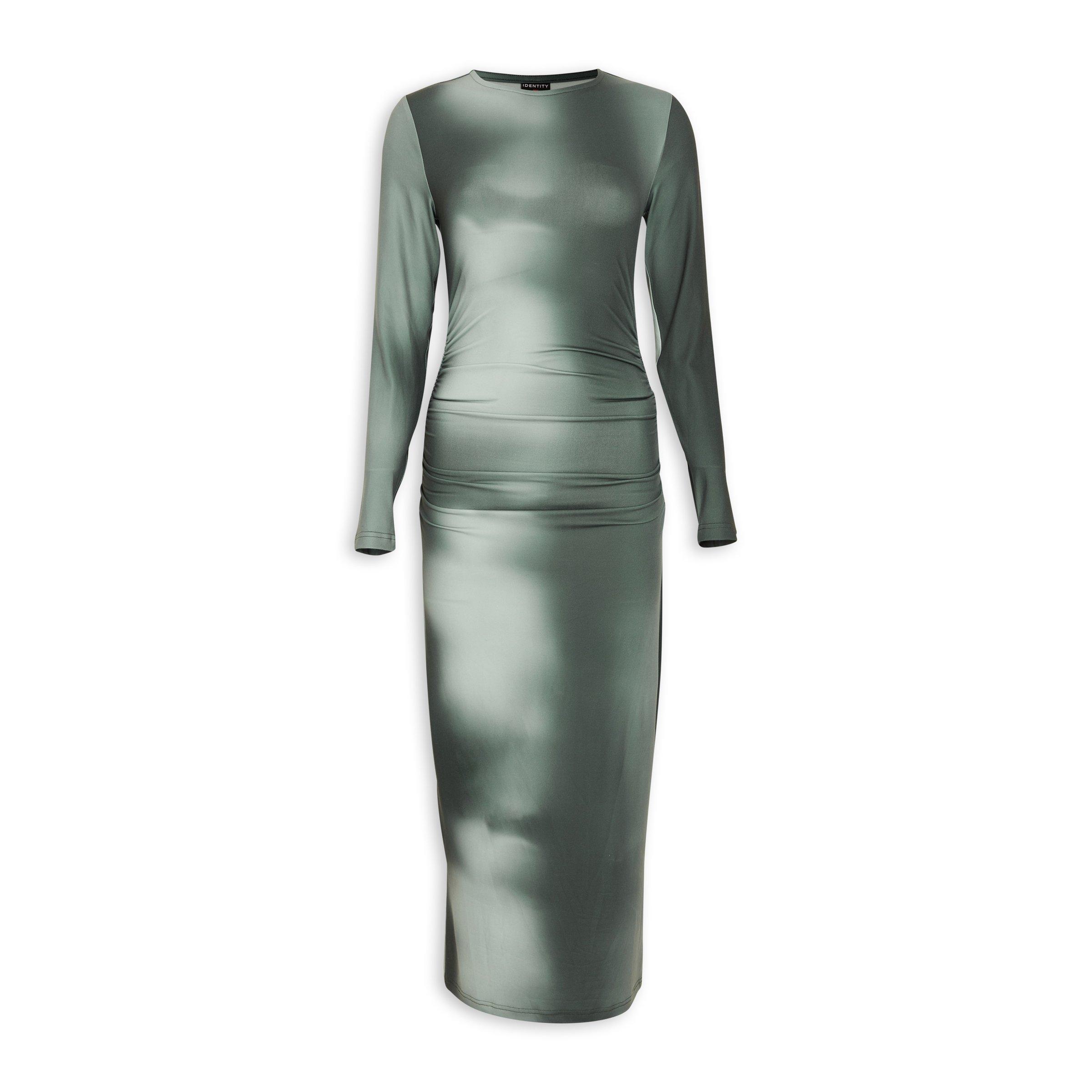 Grey Column Dress (3145779) | Identity