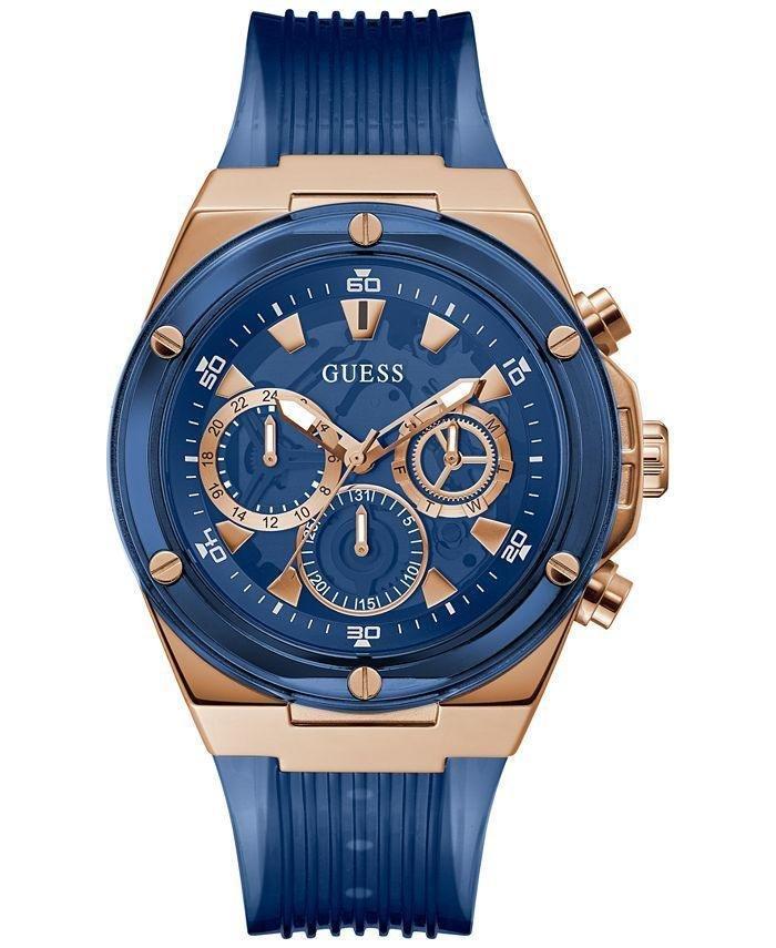 Poseidon Blue Resin Watch (3145928) | GUESS