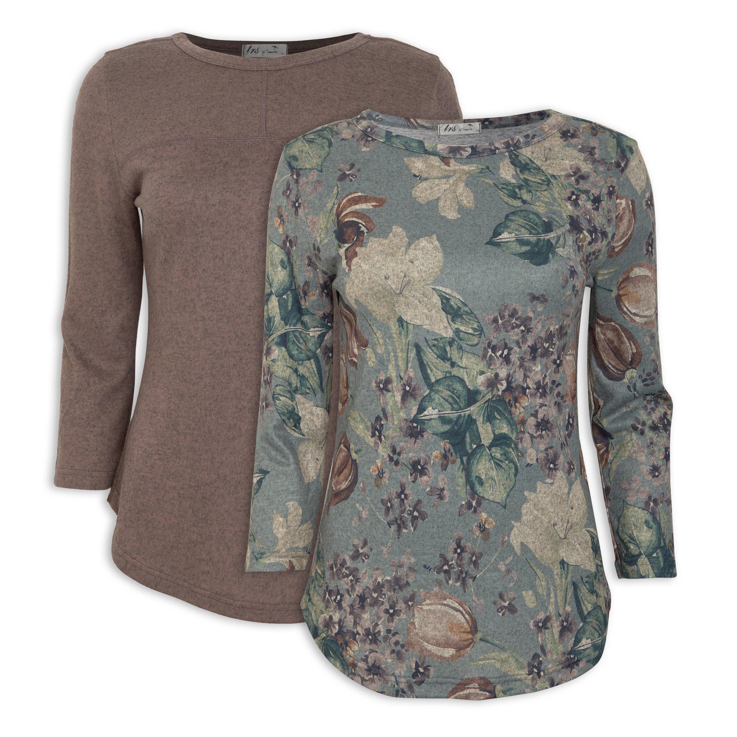 2-pack Round Neck Tops (3146021) | TRS