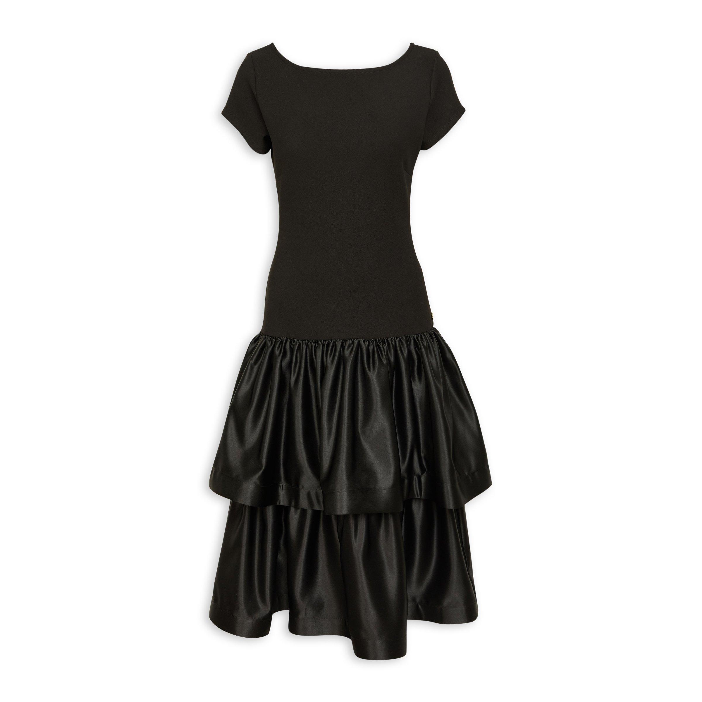 Black Bodycon Tiered Dress (3146073) | Daniel Hechter