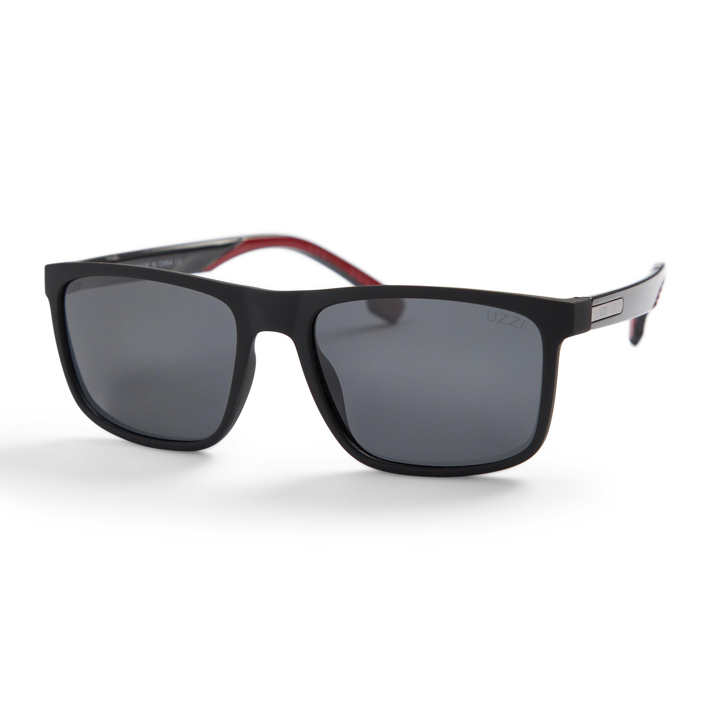 Polarized Black Wayfarer Sunglasses (3146092) | UZZI