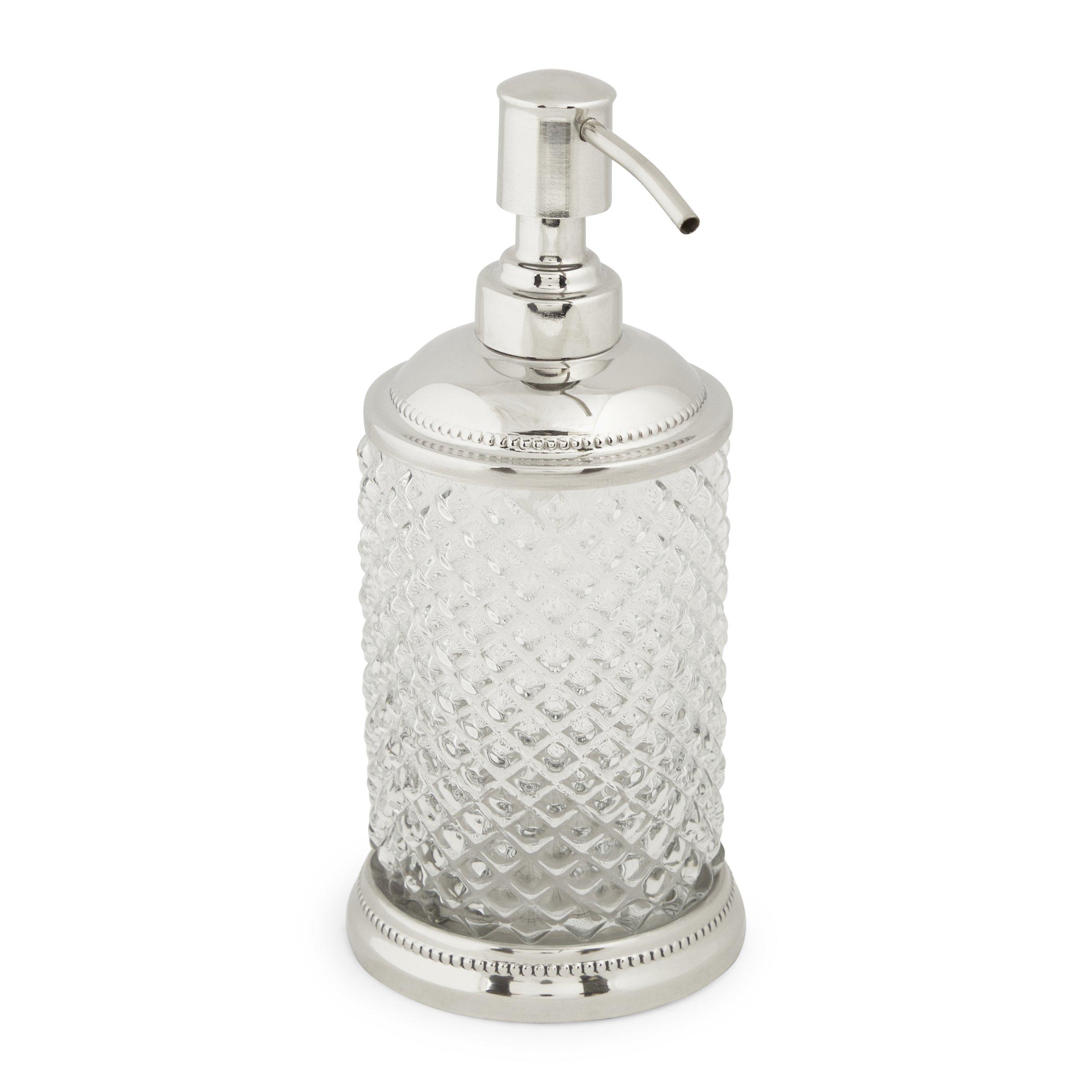 Silver Soap Dispenser (3146199) | Loads of Living
