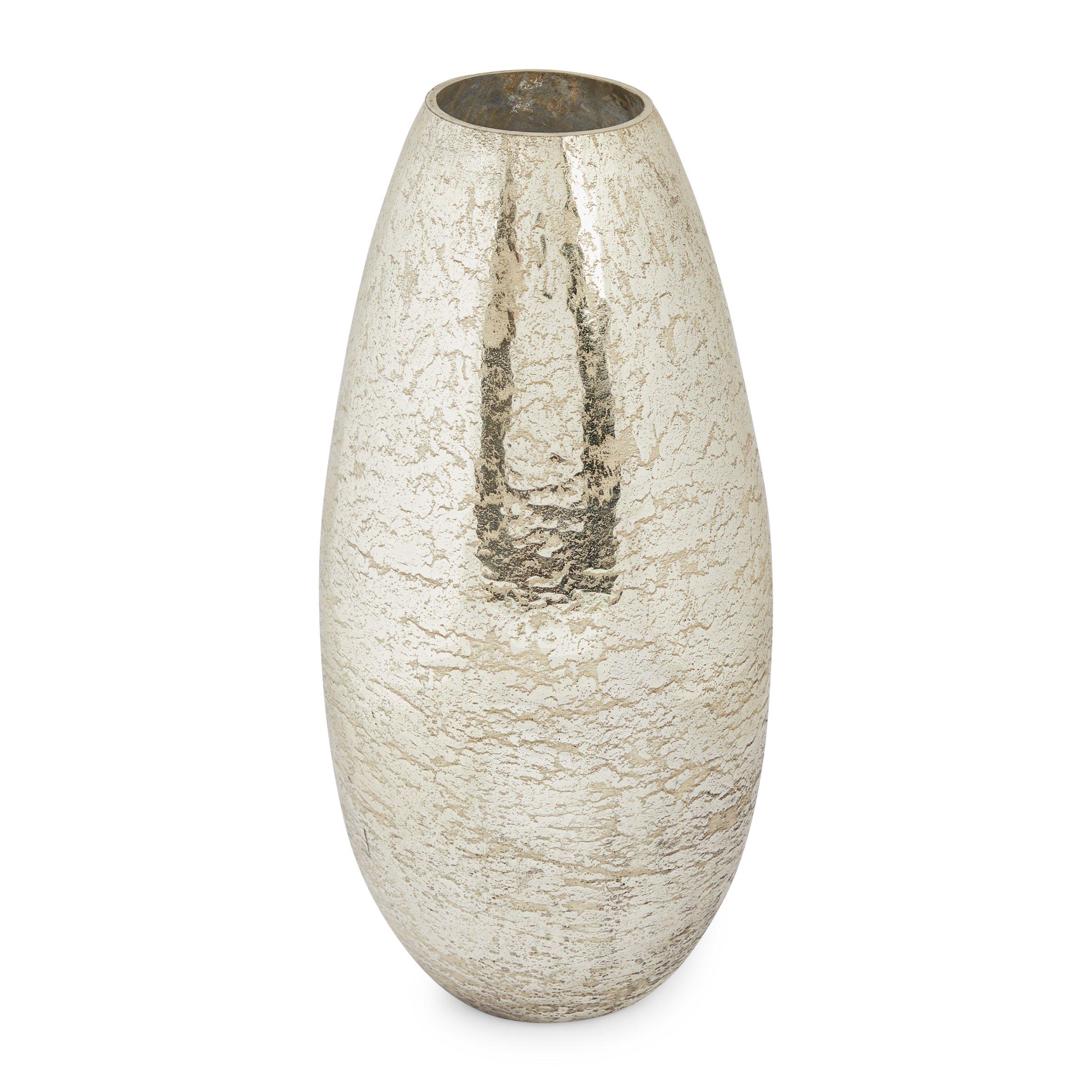 Silver Glass Vase (3146255) | Loads of Living