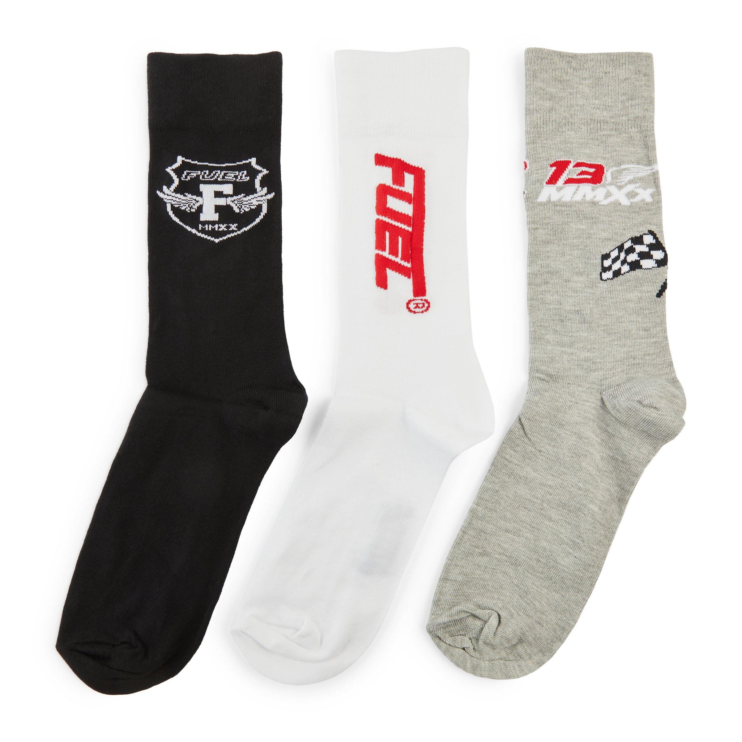 3-pack Skate Socks (3146313) | Fuel