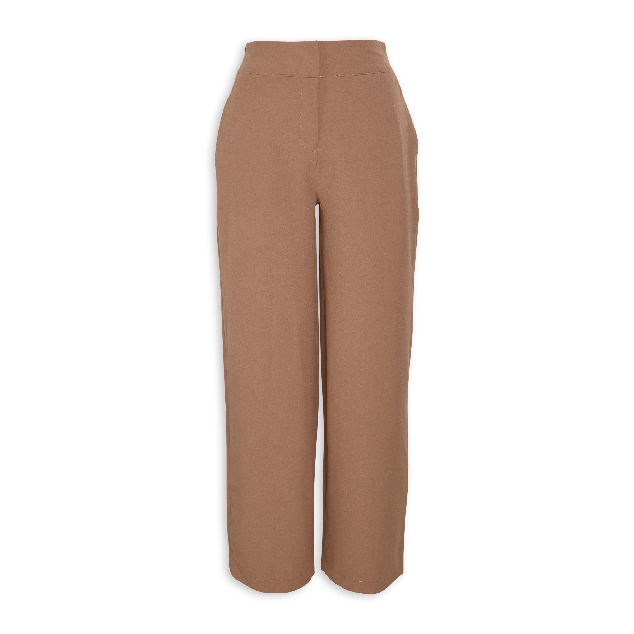 Tan Wide Leg Pants (3146435) | Finnigans