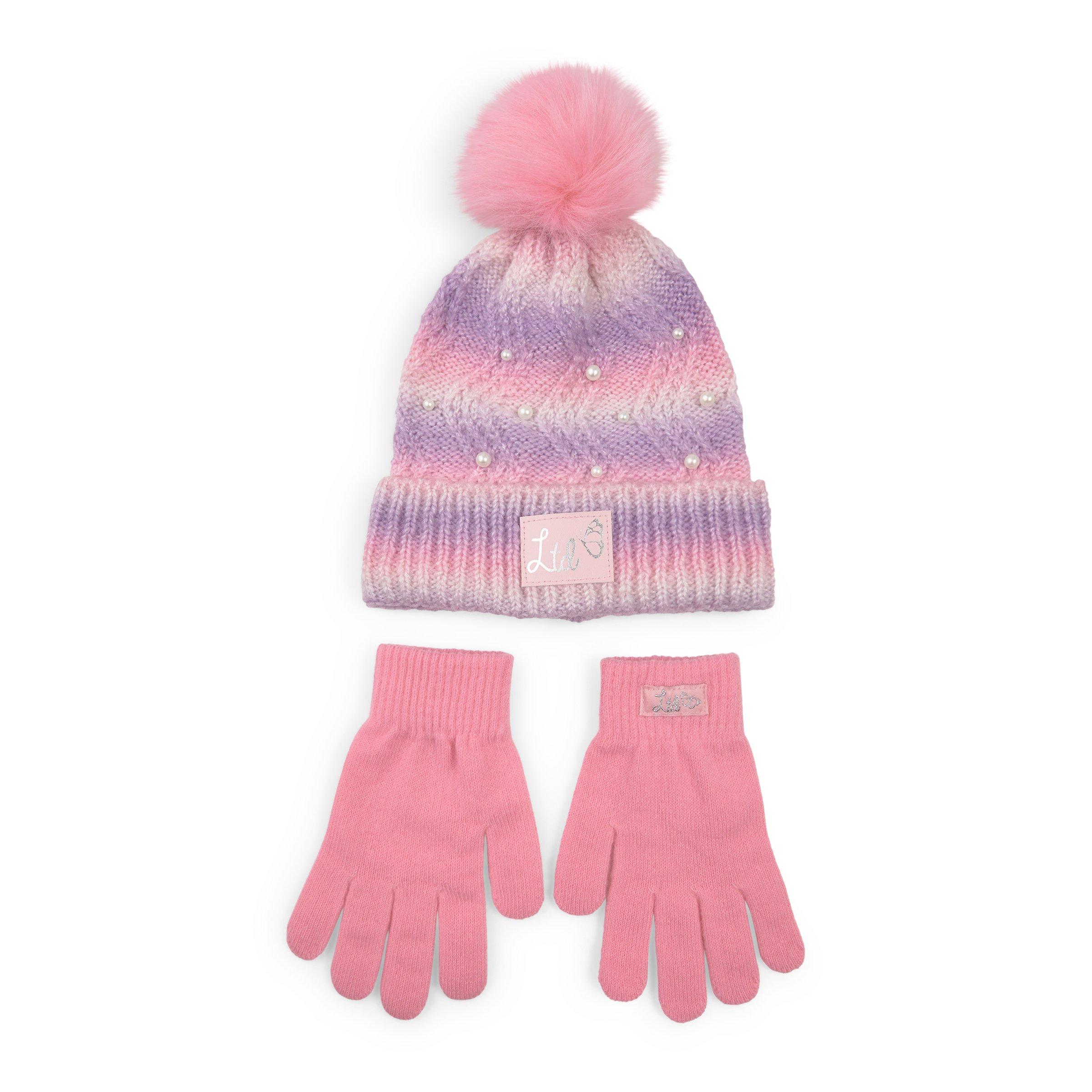 Girls Pink Hat & Glove Set (3146451) | LTD Kids