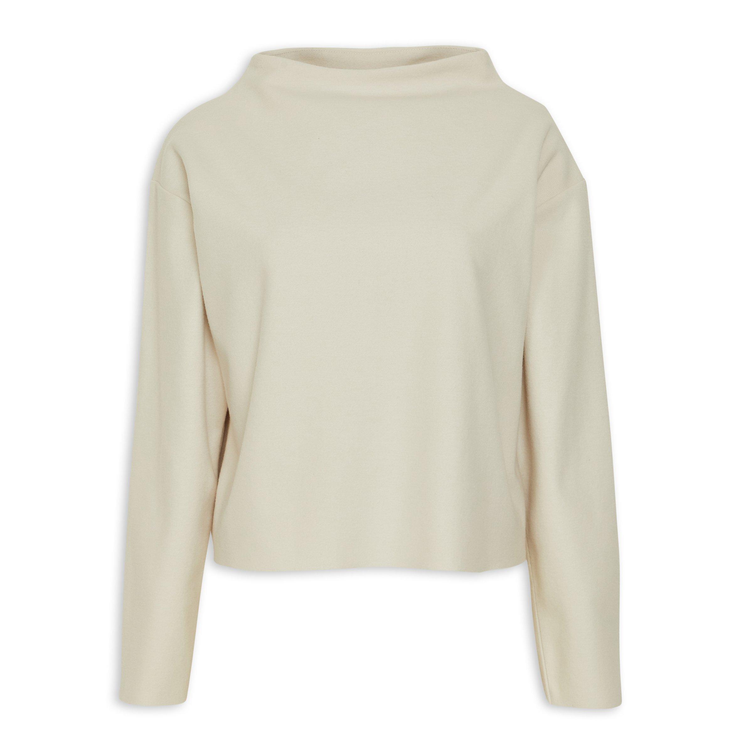 White Drop Shoulder Knit Top (3146505) | Truworths