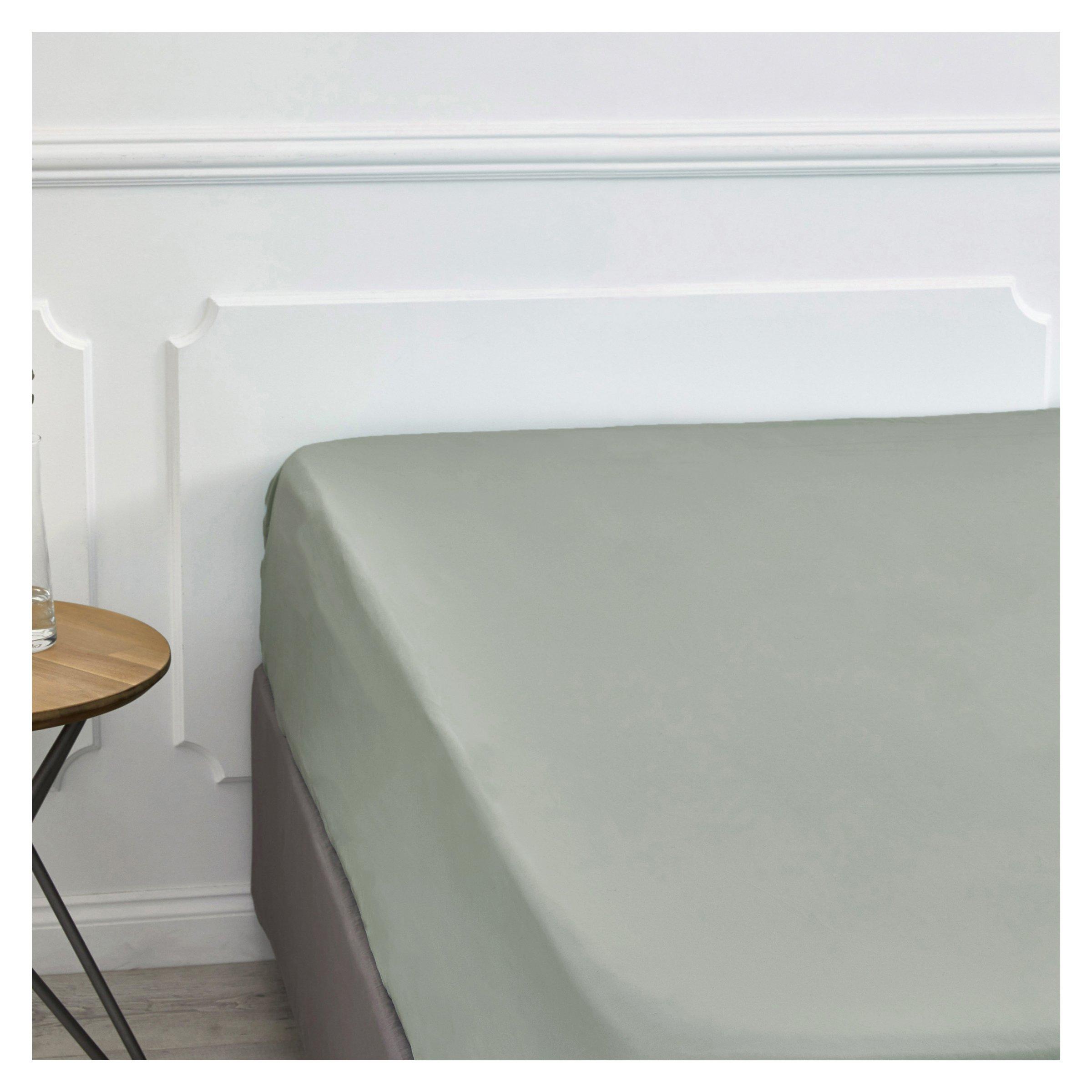 300TC Sage Fitted Sheets (3146723) | Loads of Living