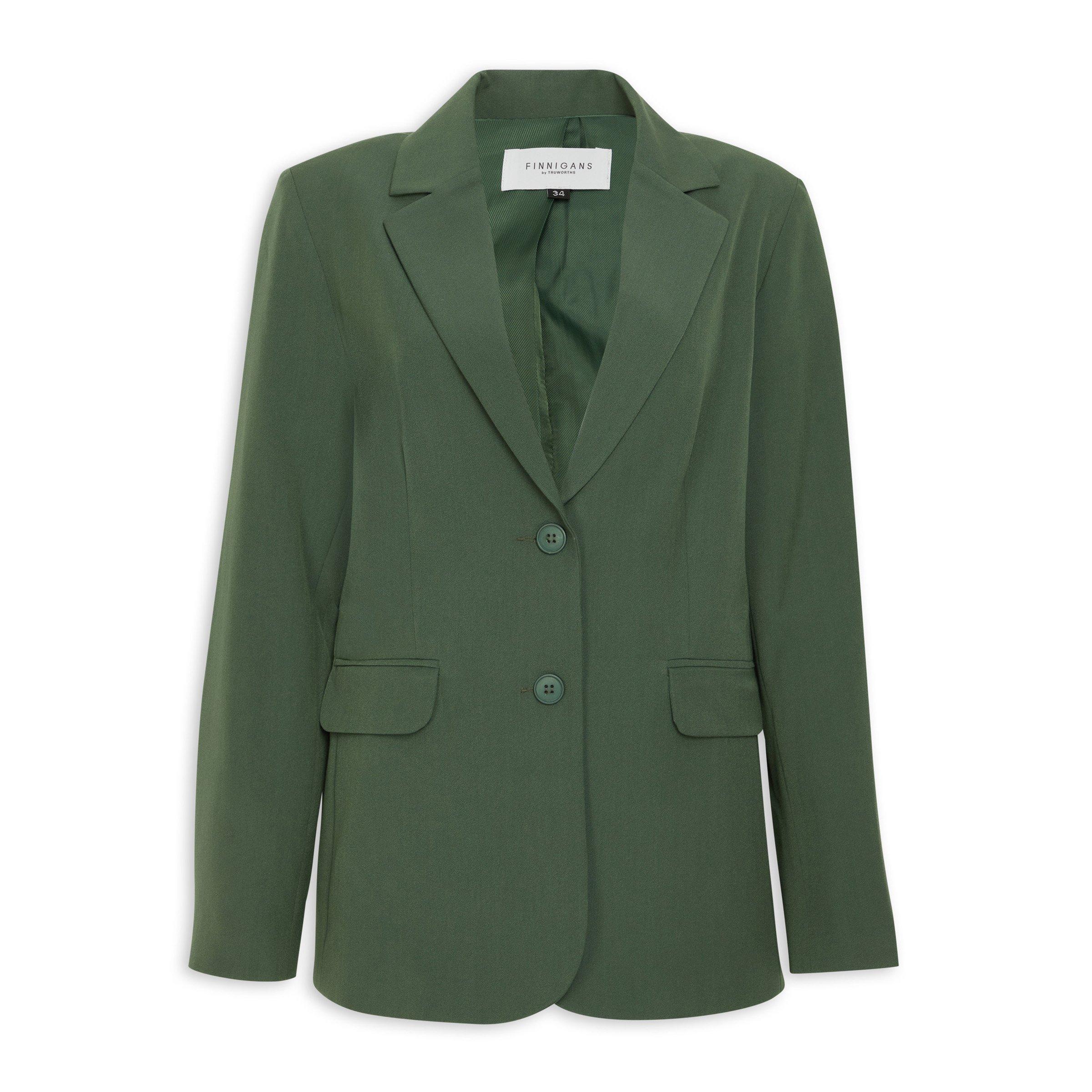 Green Blazer (3147119) | Finnigans