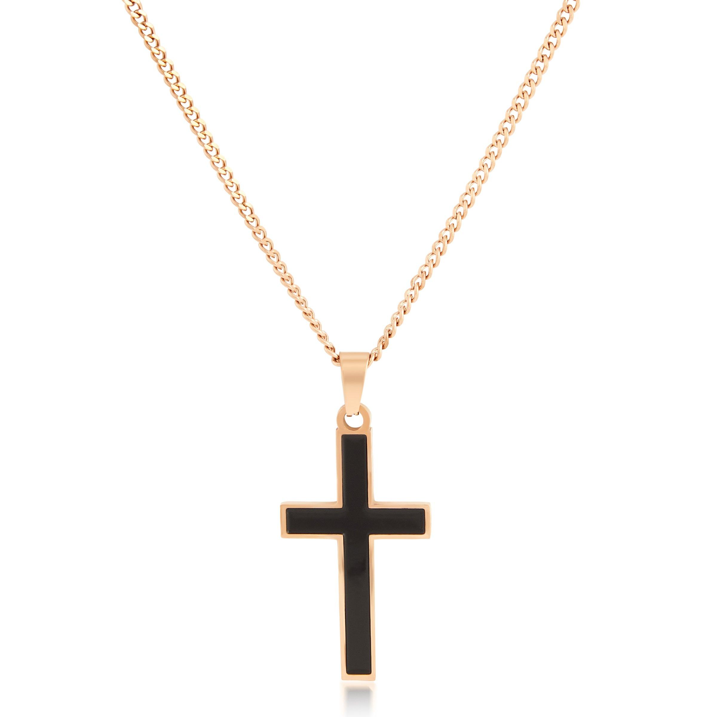Blk and RGP Cross (3147389) | Stainless Steel
