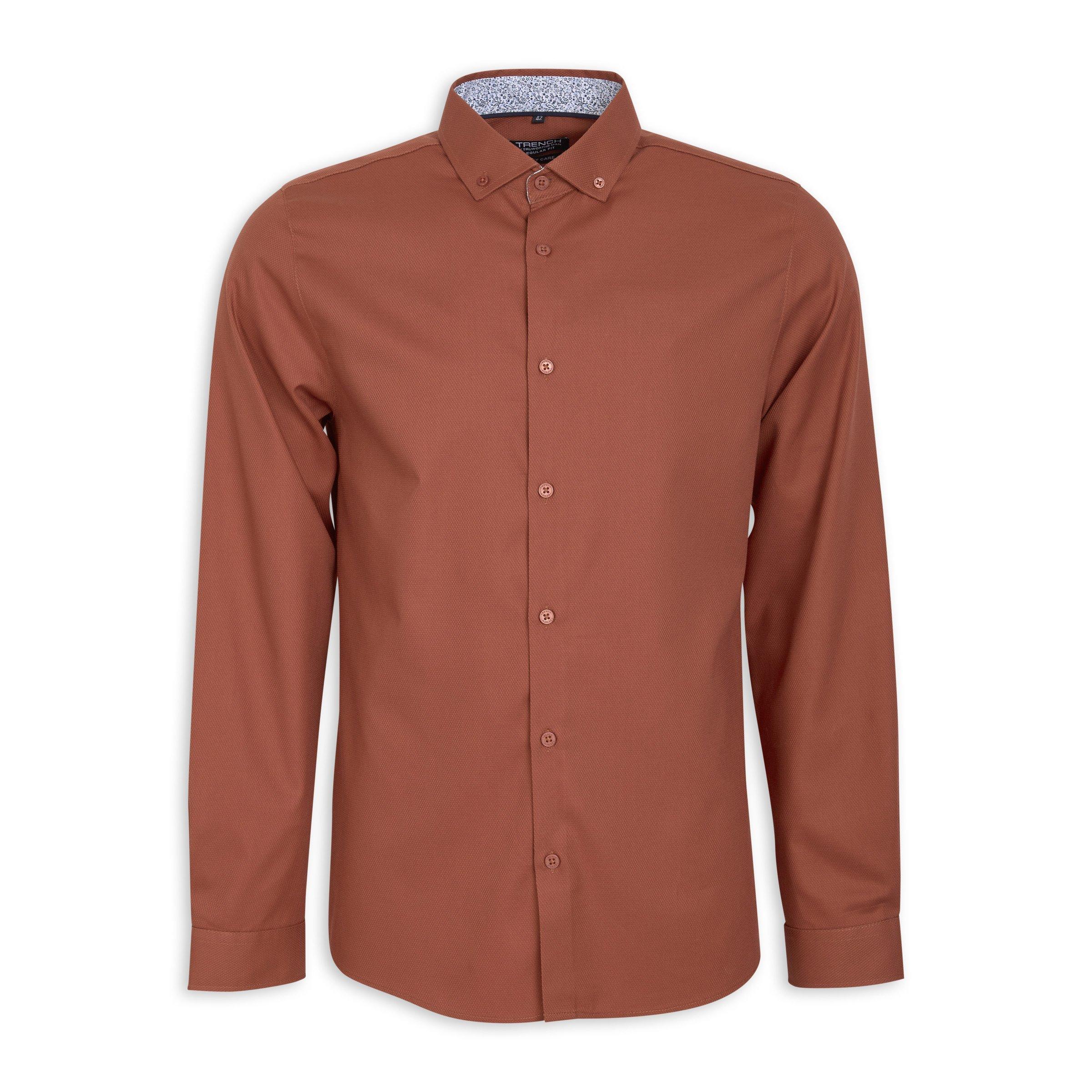 Rust Shirt (3147472) | Truworths Man