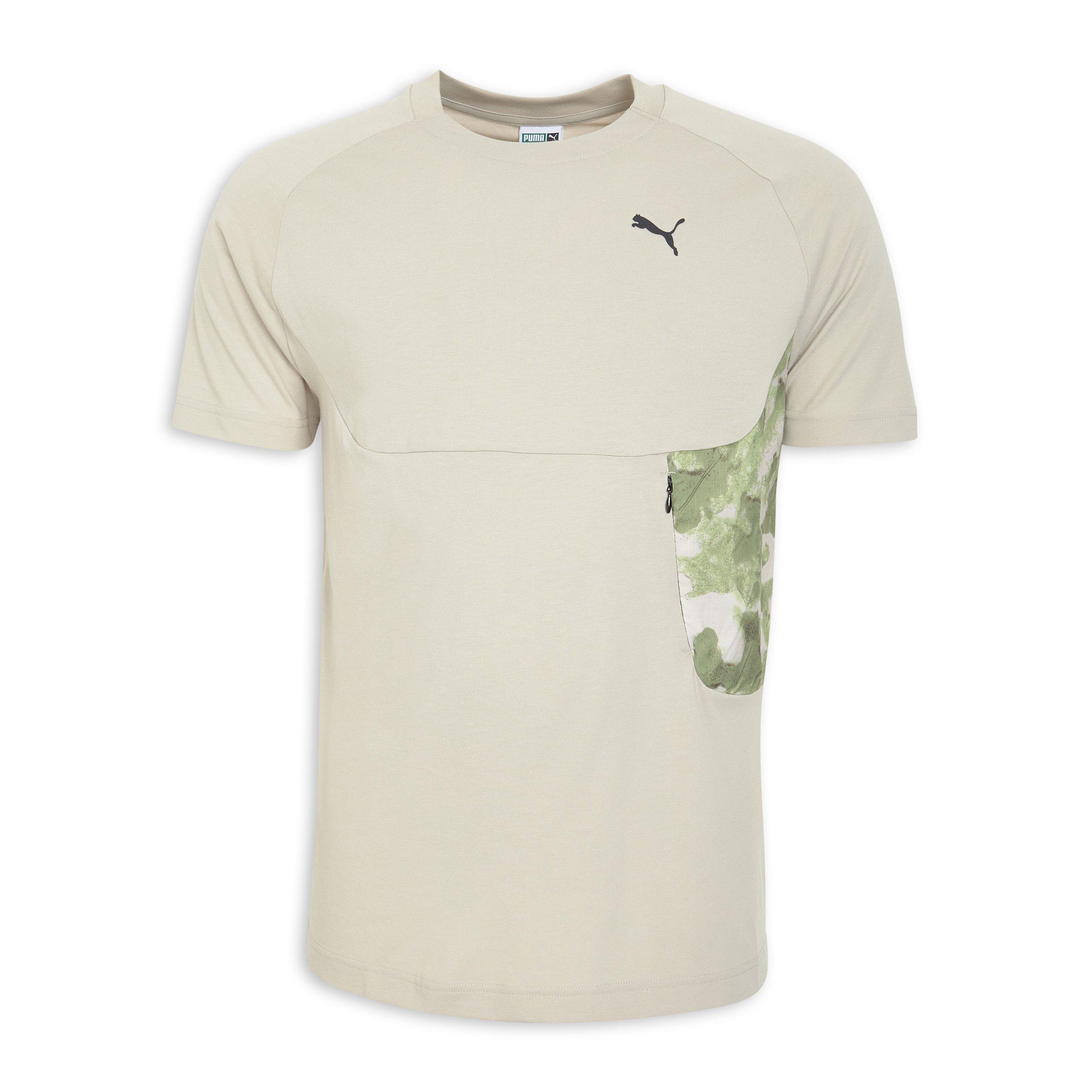 Beige Pocket Tee (3148153) | Puma