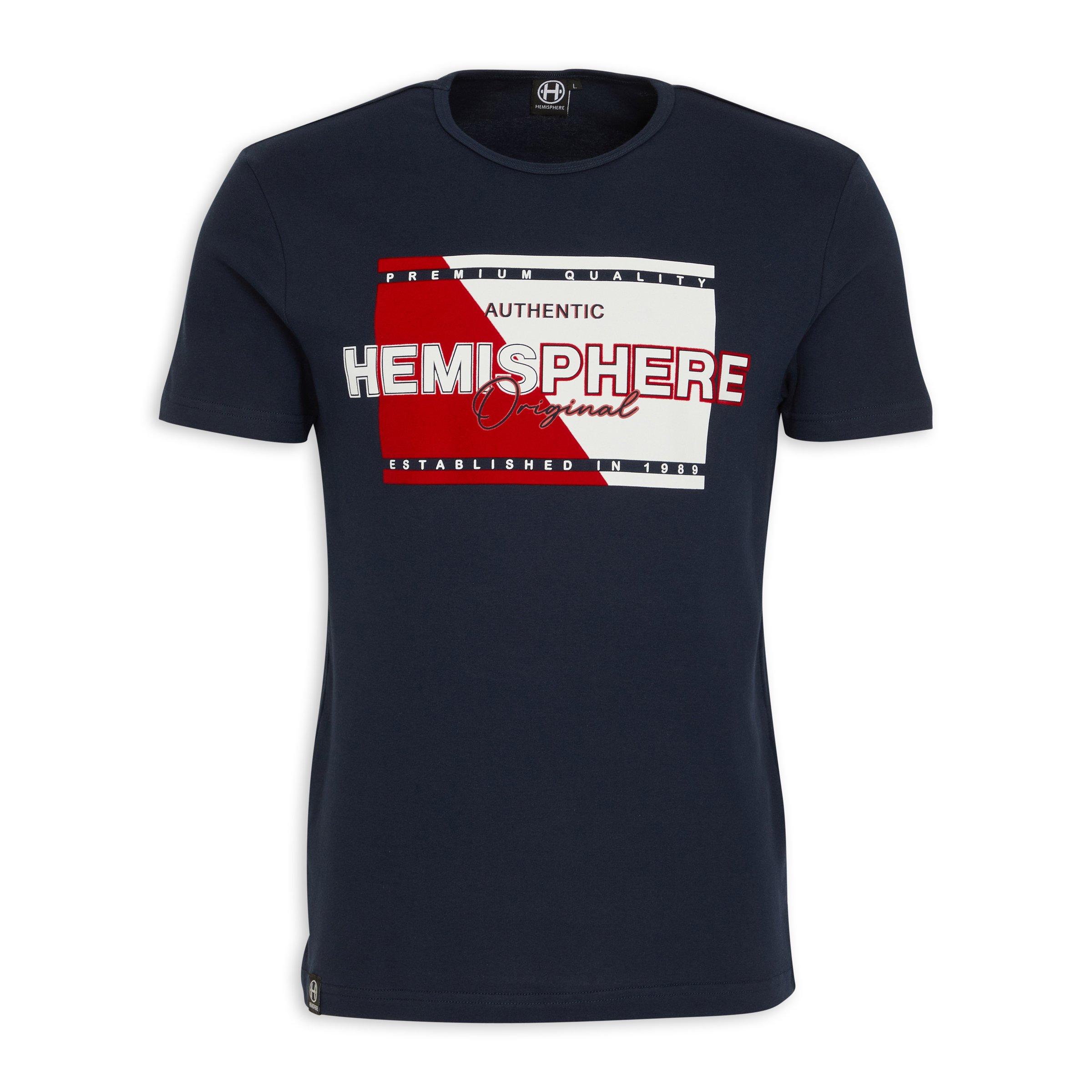 Navy Branded T-shirt (3148705) | Hemisphere