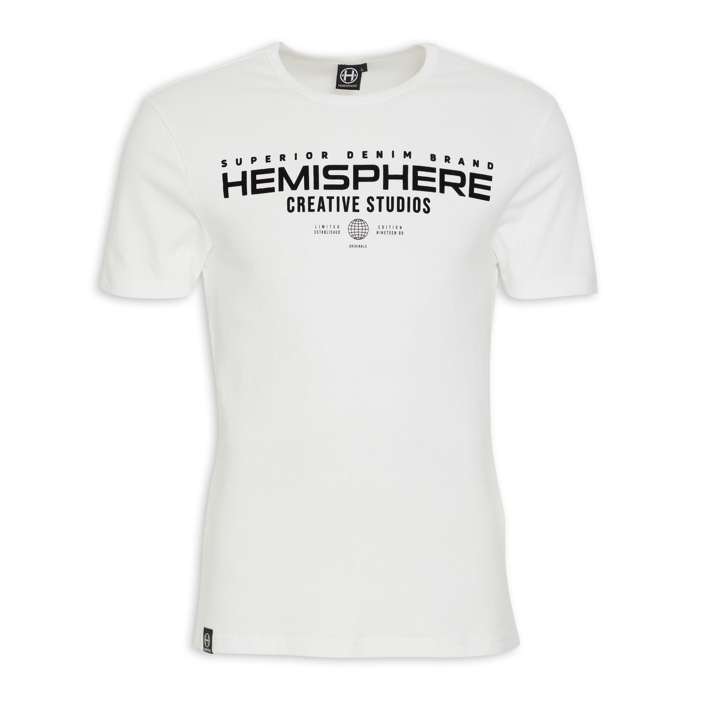 White Branded T-shirt (3148706) | Hemisphere