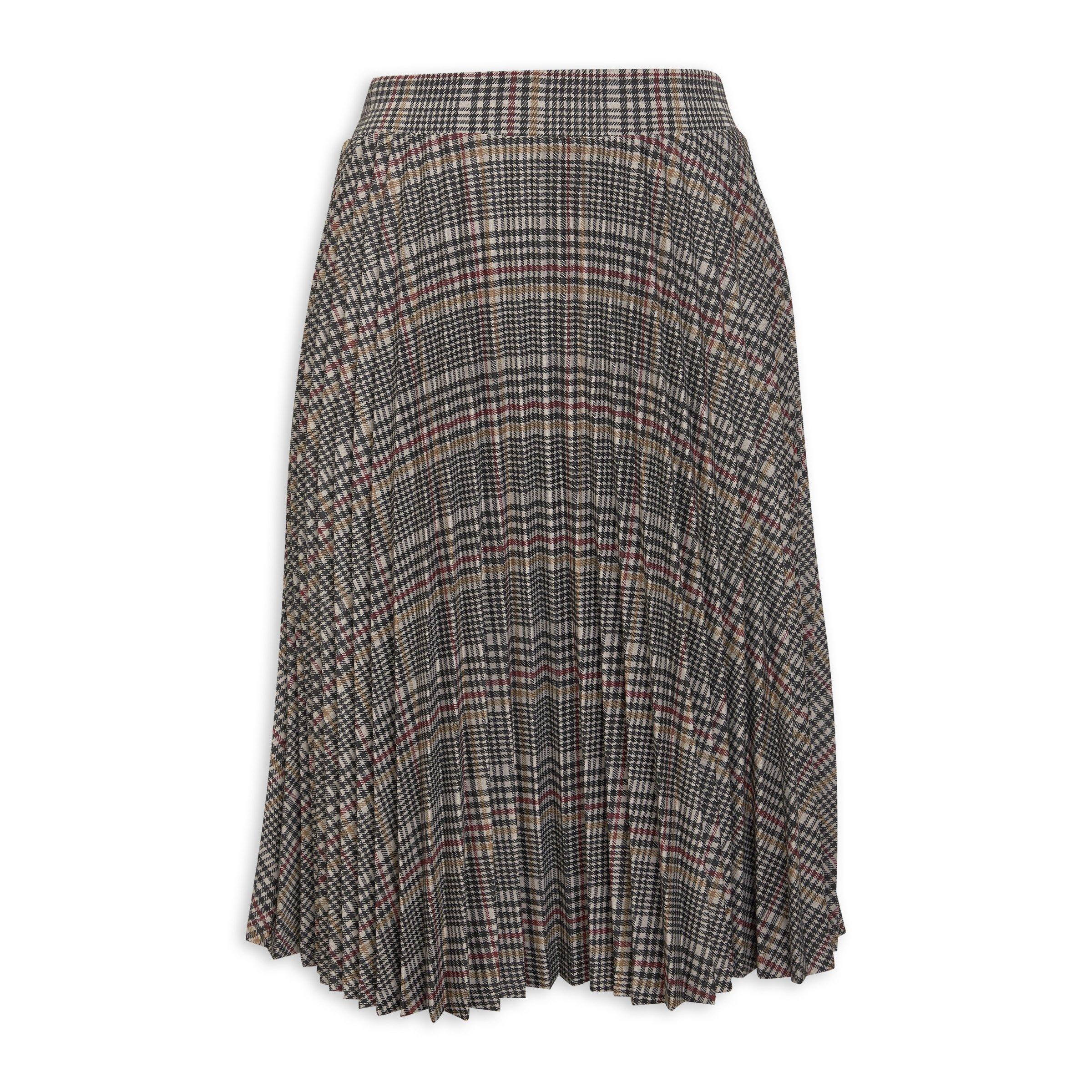 Check Pleated Skirt (3148961) | Identity