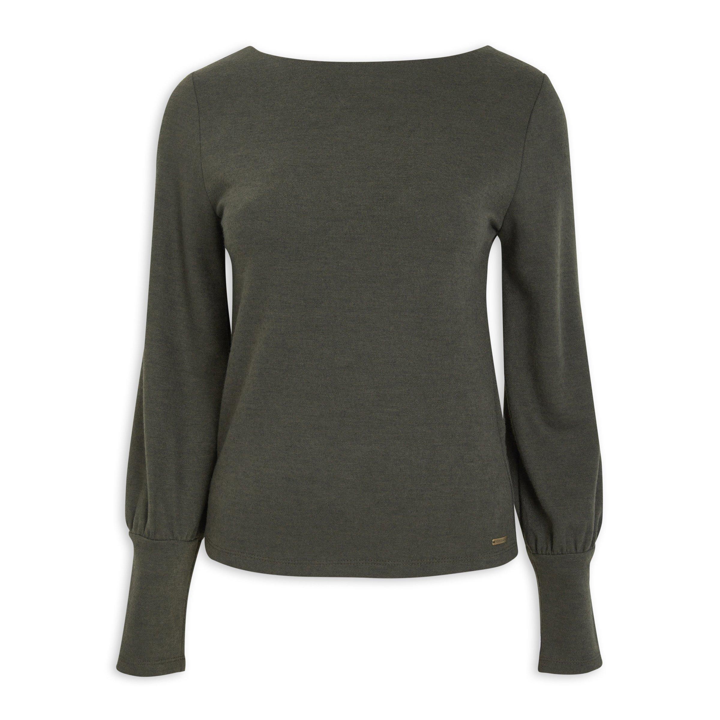 Green Knit Top (3149067) | Finnigans