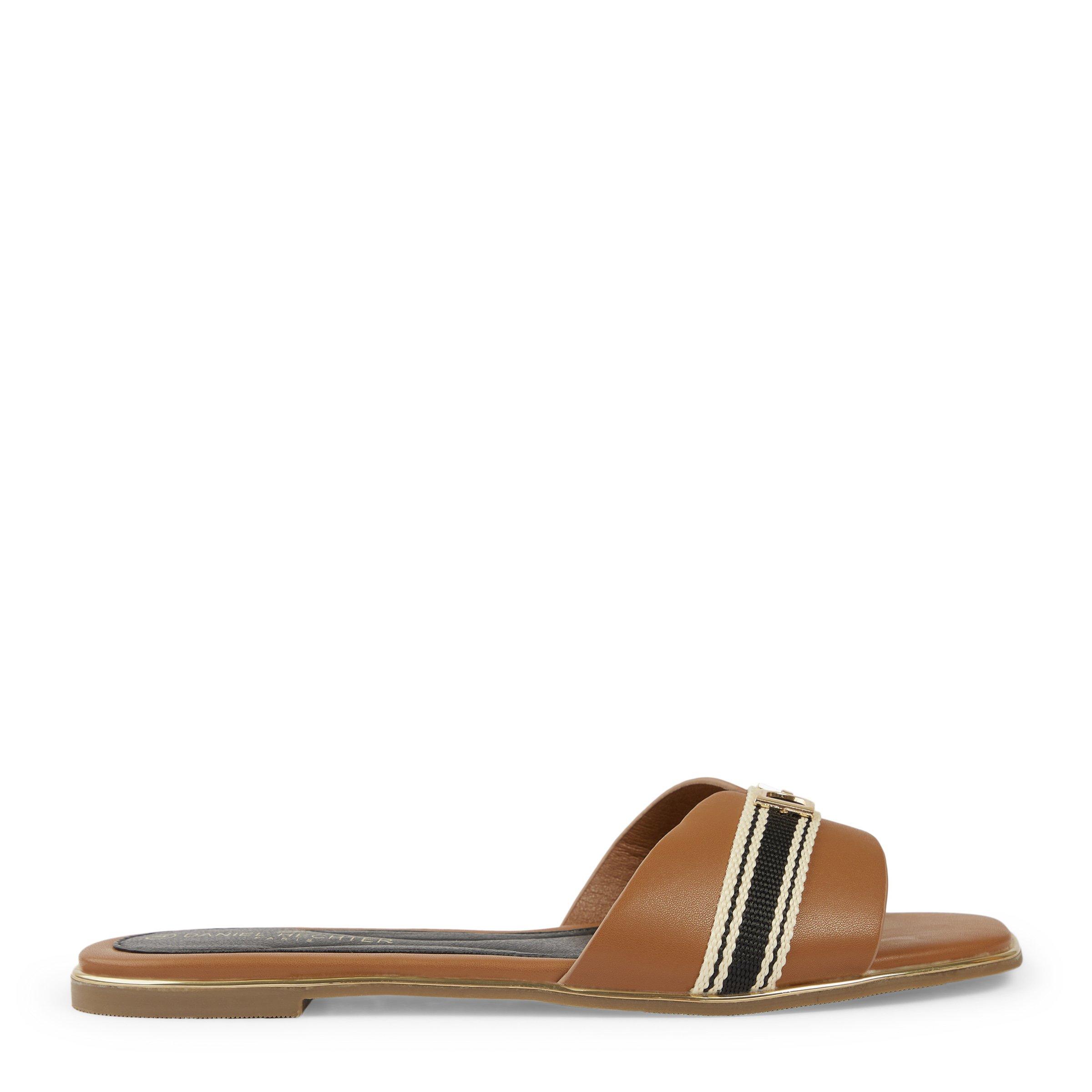 Tan Mule Sandals (3149179) | Daniel Hechter